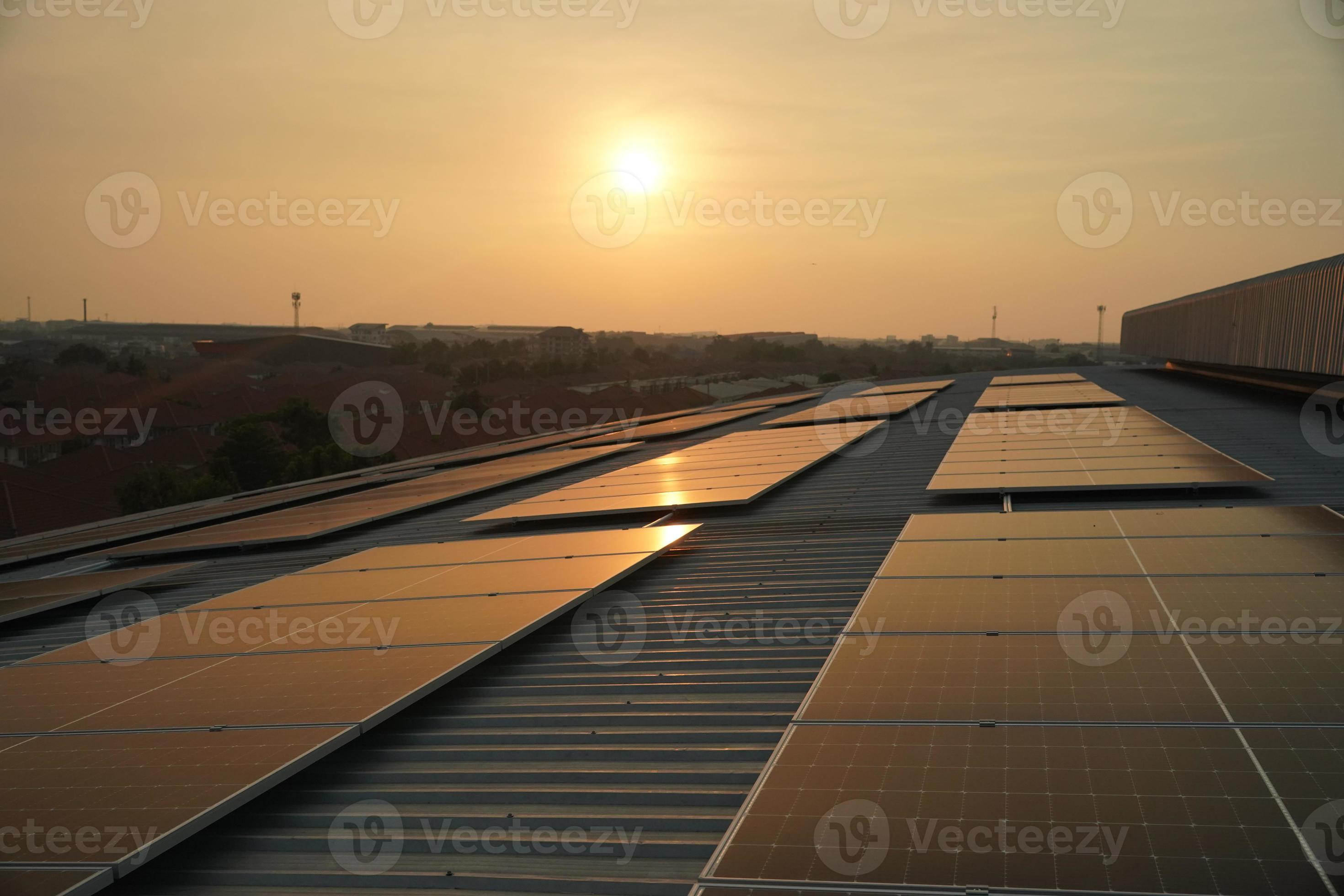 Solar cell panels at solar farm 23032282 Stock Photo at Vecteezy