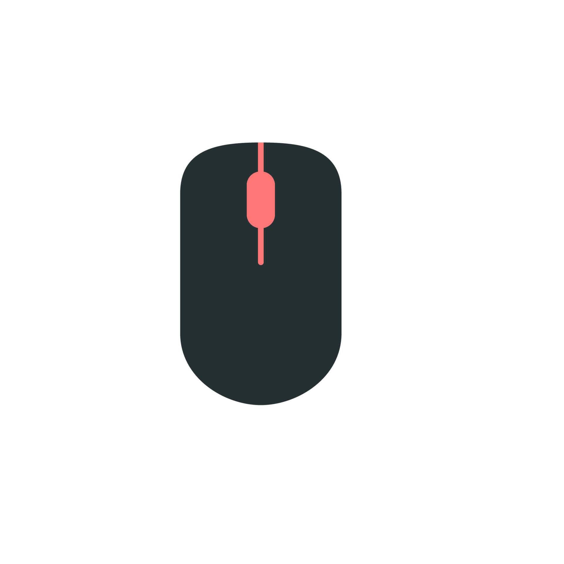 PC mouse vector icon illustration 23036682 Vector Art at Vecteezy