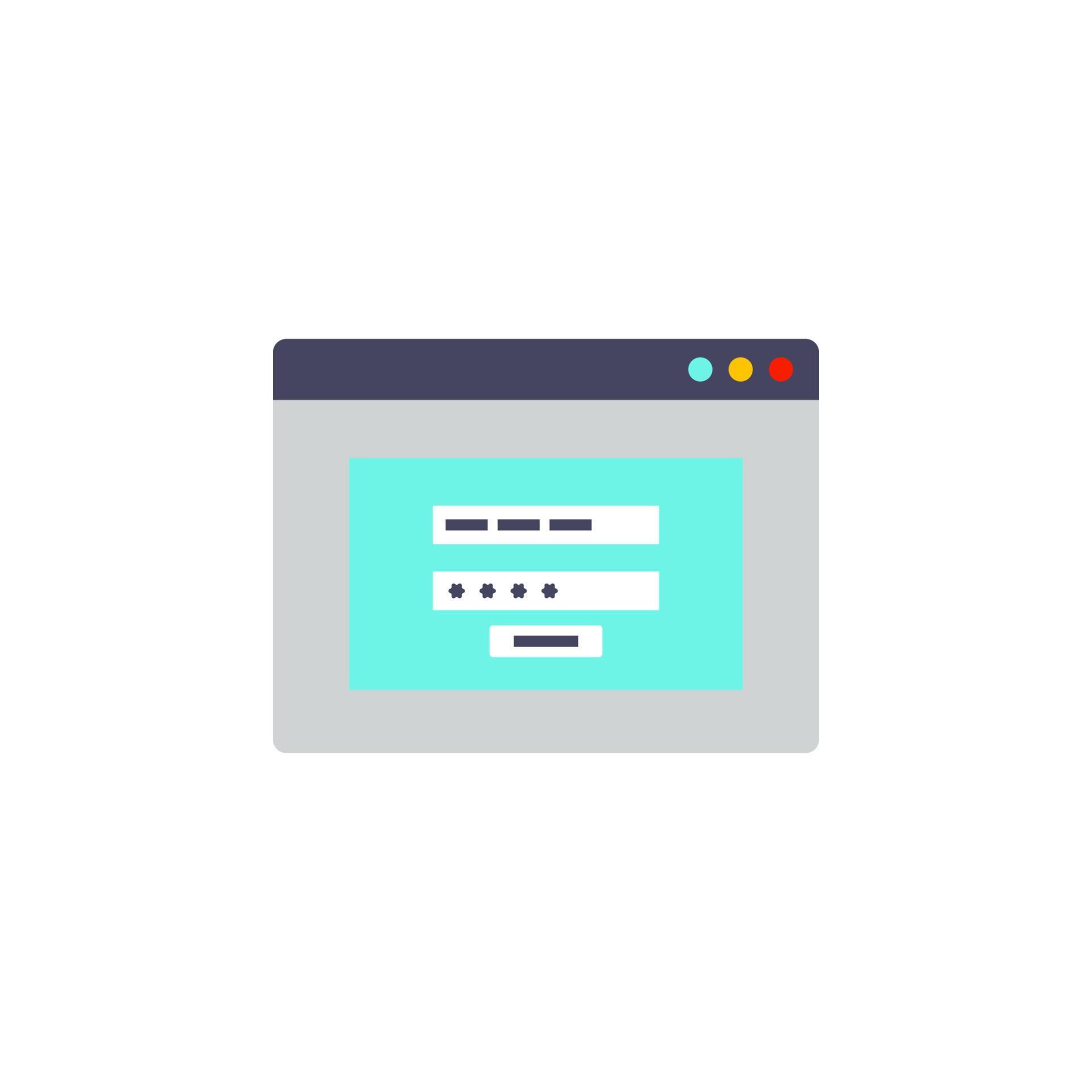 code in the browser vector icon illustration 23038450 Vector Art at ...