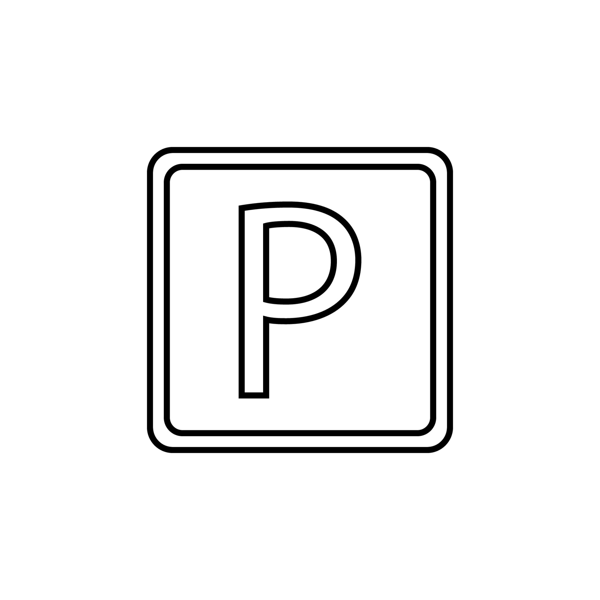 parking sign vector icon illustration 23038903 Vector Art at Vecteezy