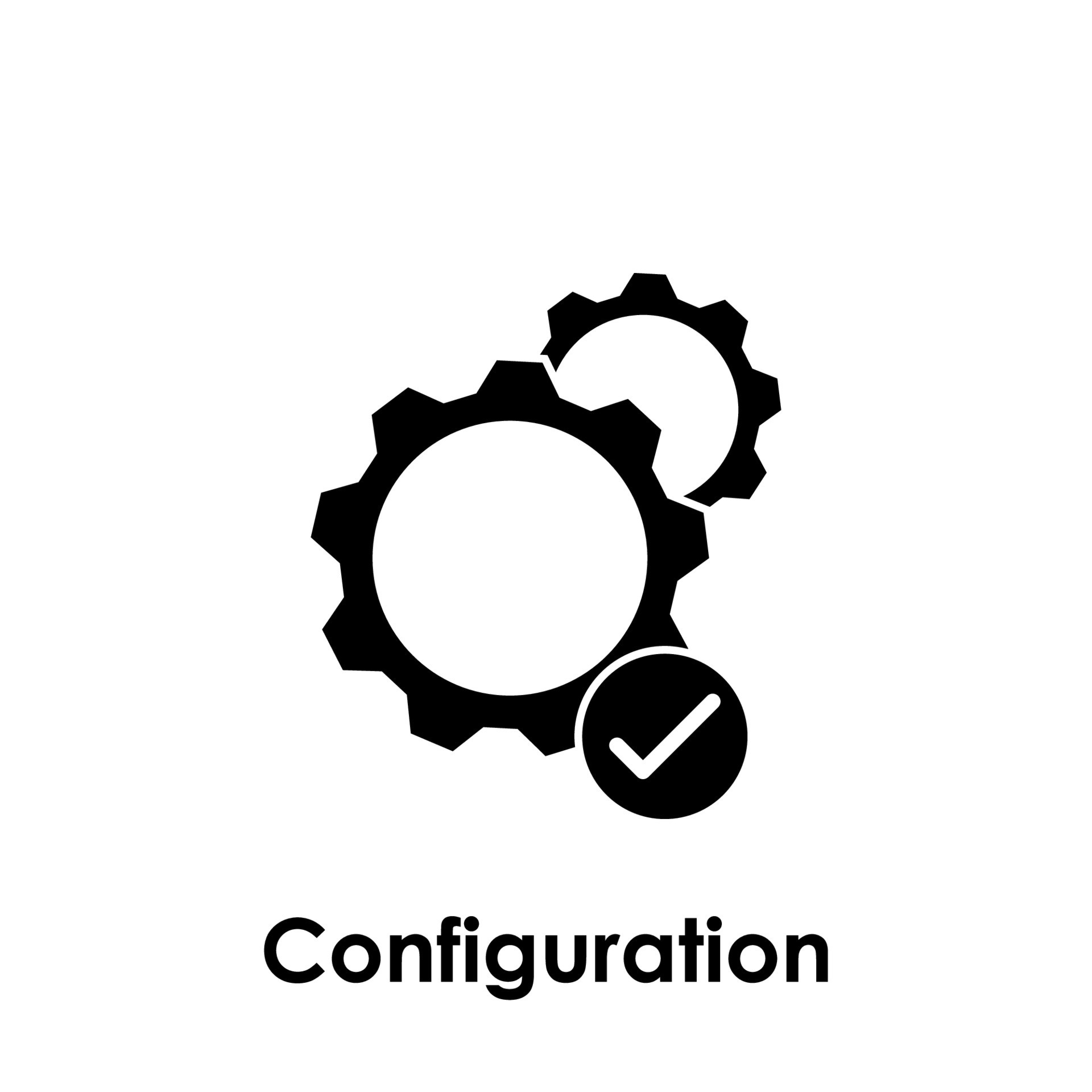 Gear Check Configuration Vector Icon Illustration 23040236 Vector Art