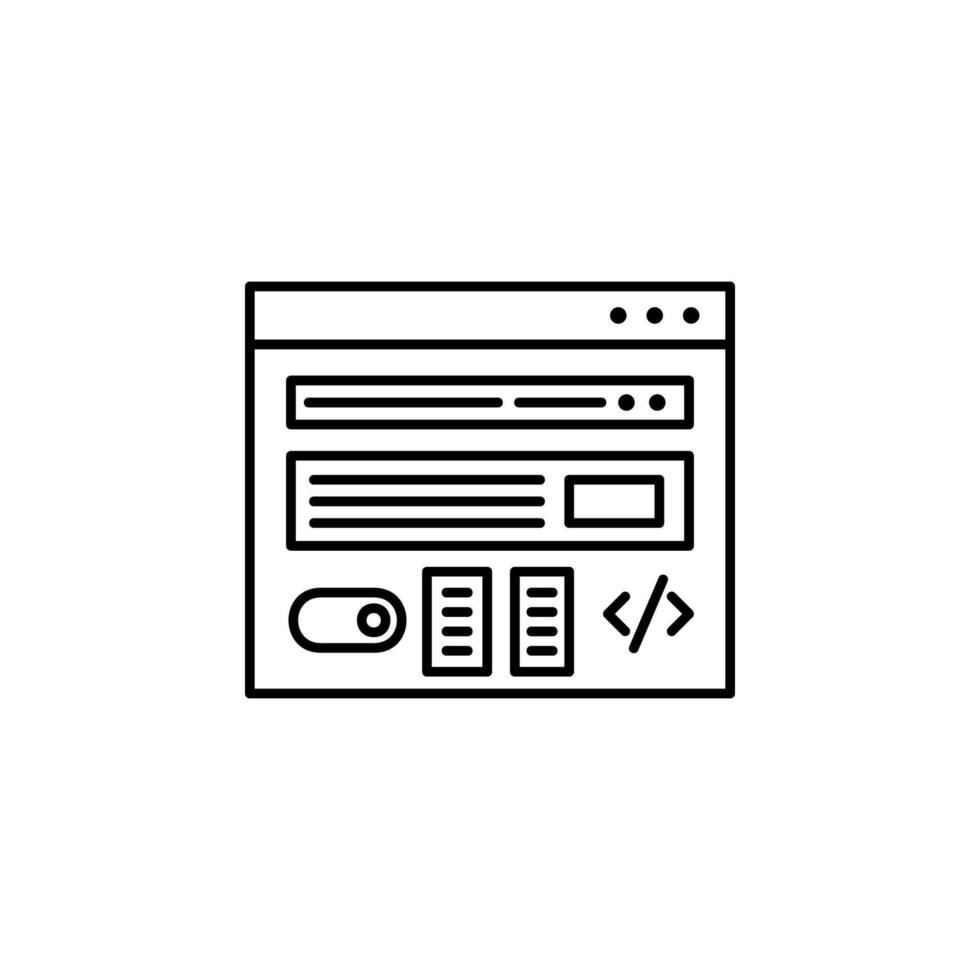 Web design vector icon illustration 23040353 Vector Art at Vecteezy Web design vector icon illustration 23040353 Vector Art at Vecteezy
