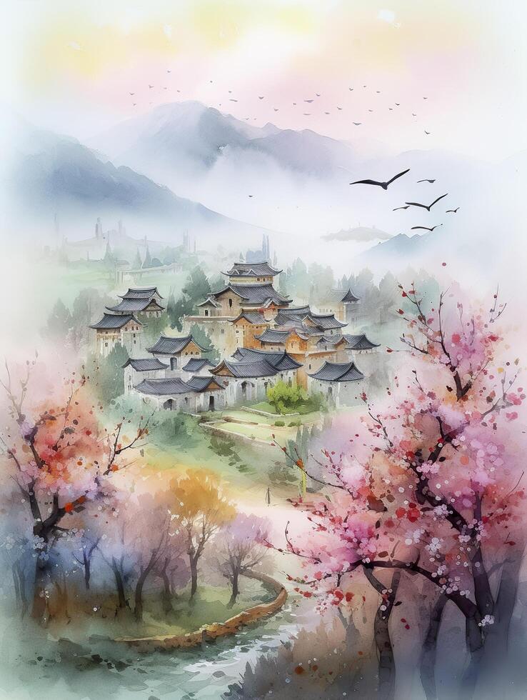 Peach Tree Stock Photos, Images and Backgrounds for Free Download