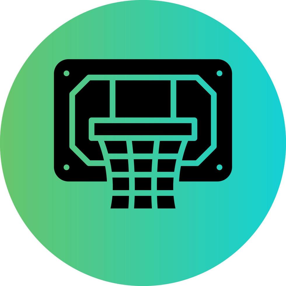 Basketball Hoop Vector Icon Design 23048282 Vector Art at Vecteezy