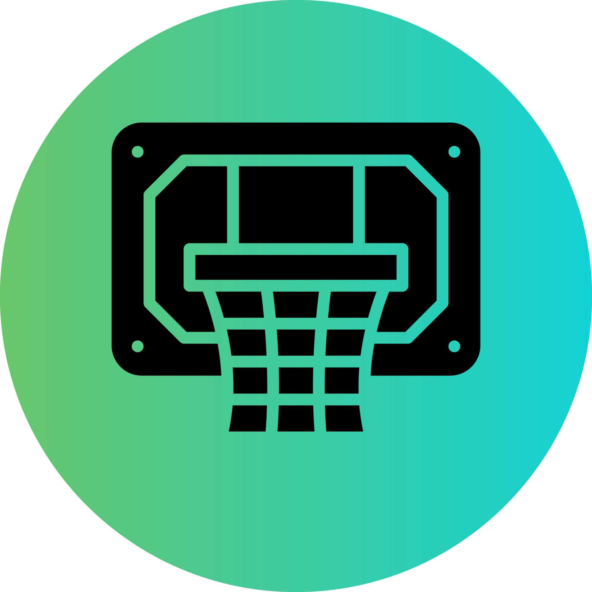 Basketball Hoop Vector Icon Design 23048282 Vector Art at Vecteezy