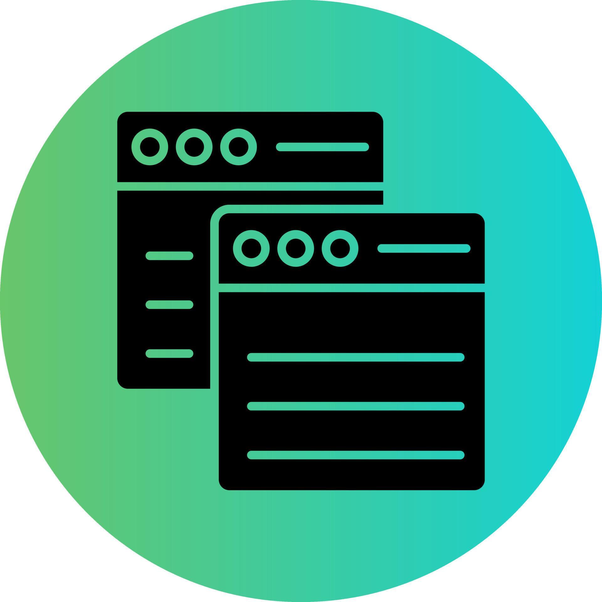 Duplicate Browser Vector Icon Design 23048564 Vector Art At Vecteezy