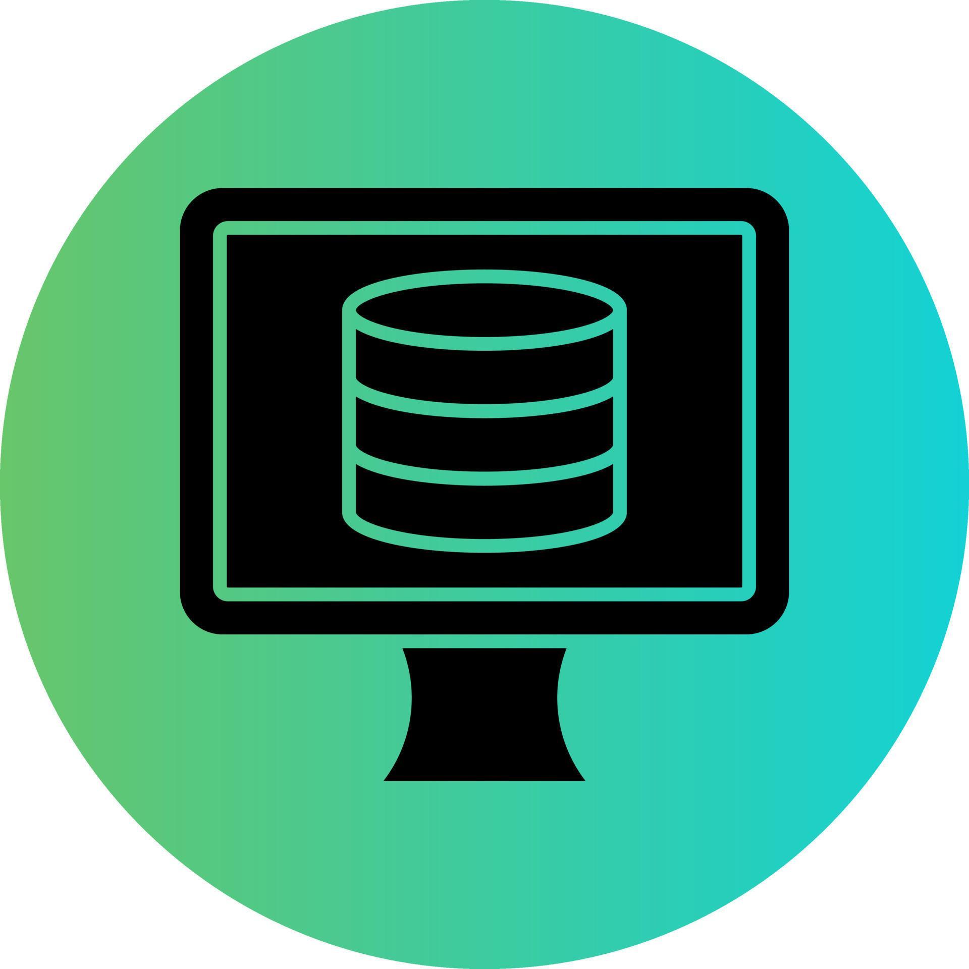 Database Vector Icon Design 23048584 Vector Art at Vecteezy