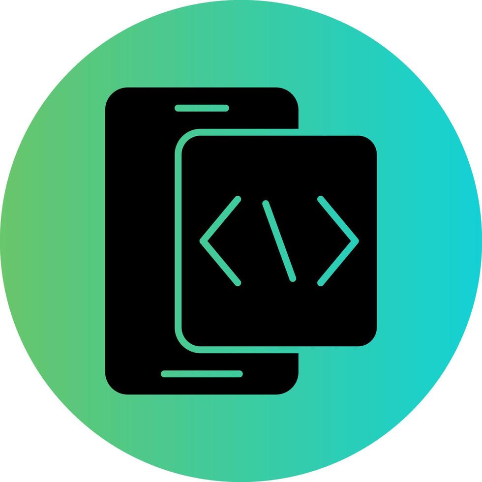 App Development Vector Icon Design 23049324 Vector Art at Vecteezy