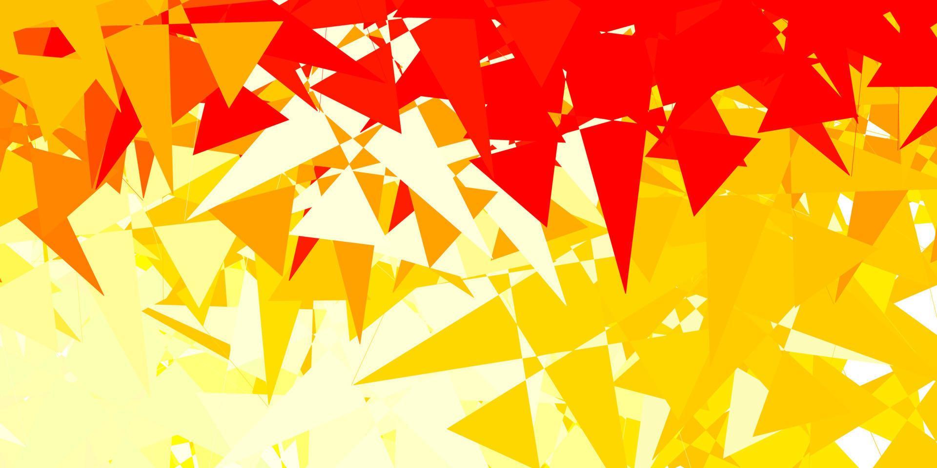 Light Orange Vector Pattern With Abstract Shapes 23050372 Vector Art At Vecteezy