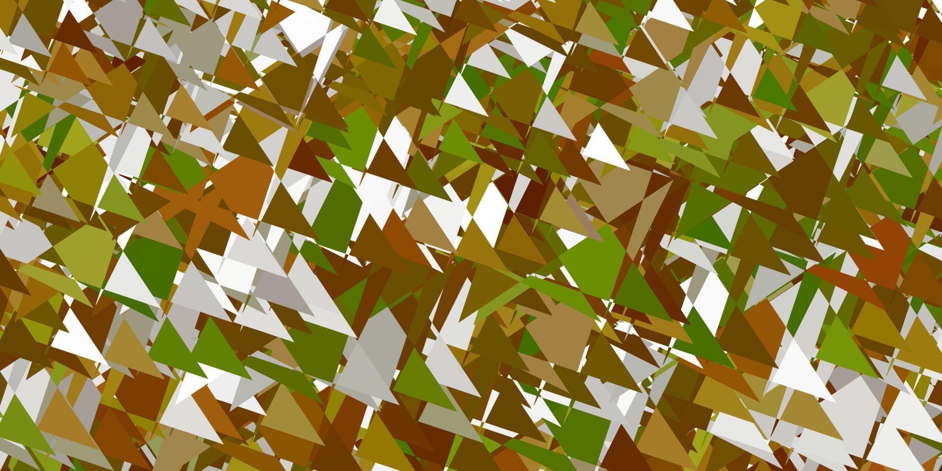Light green, yellow vector texture with random triangles. 23050604 Vector Art at Vecteezy