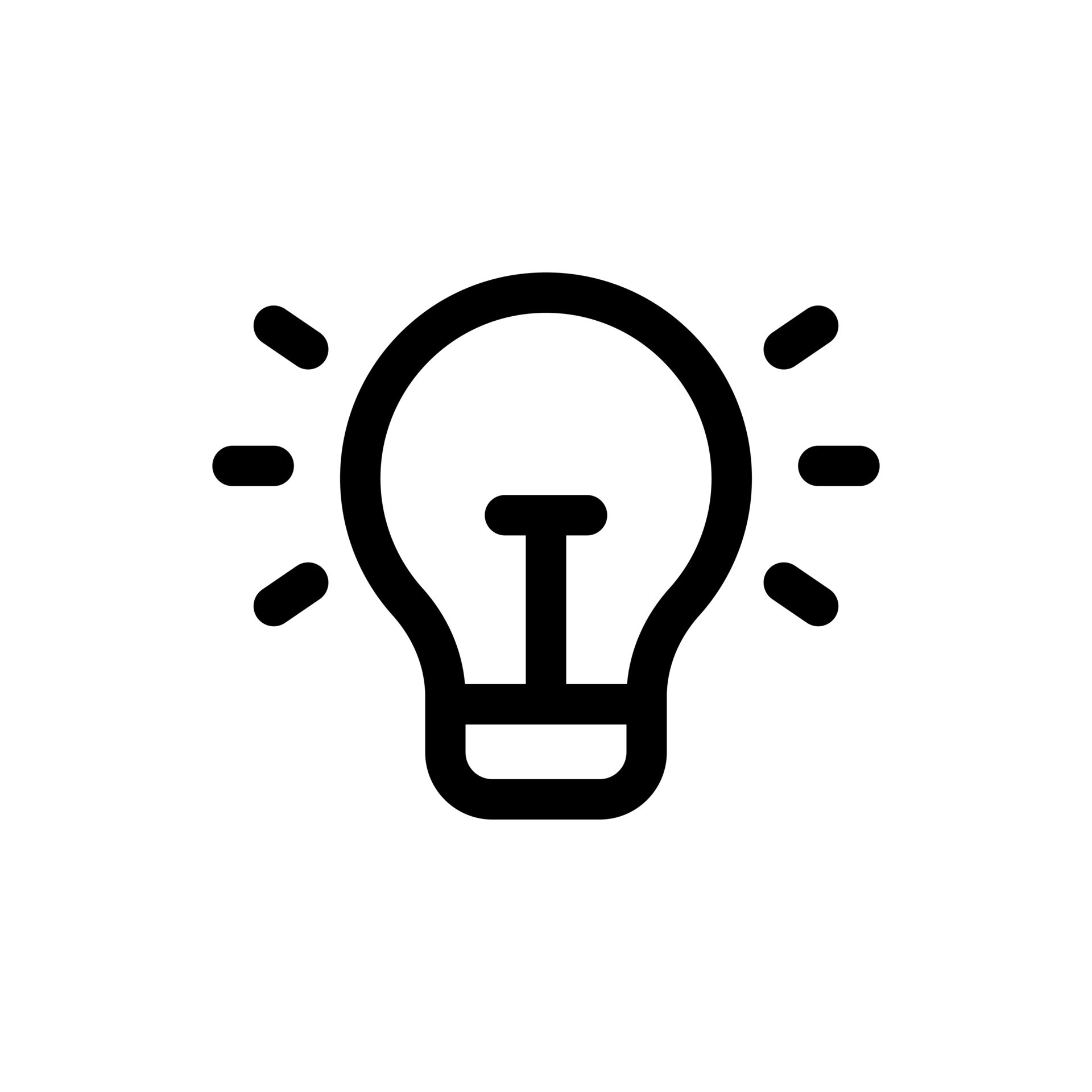 Simple Idea icon. The icon can be used for websites, print templates ...