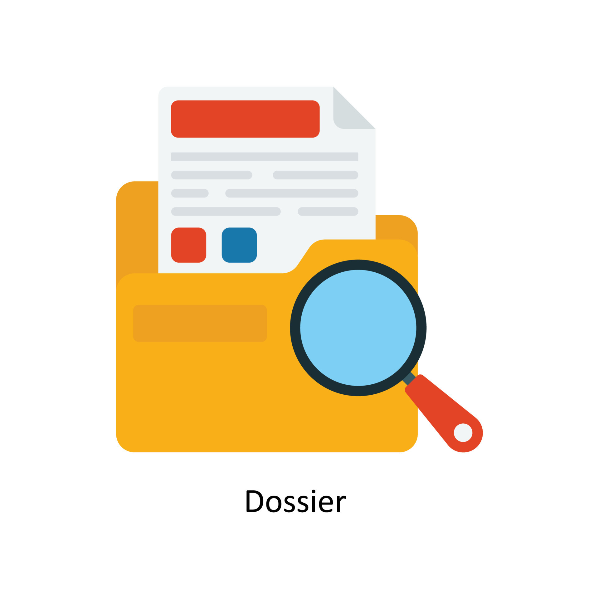 Algorithm Vector Flat Icons. Simple stock illustration stock 23055180 ...