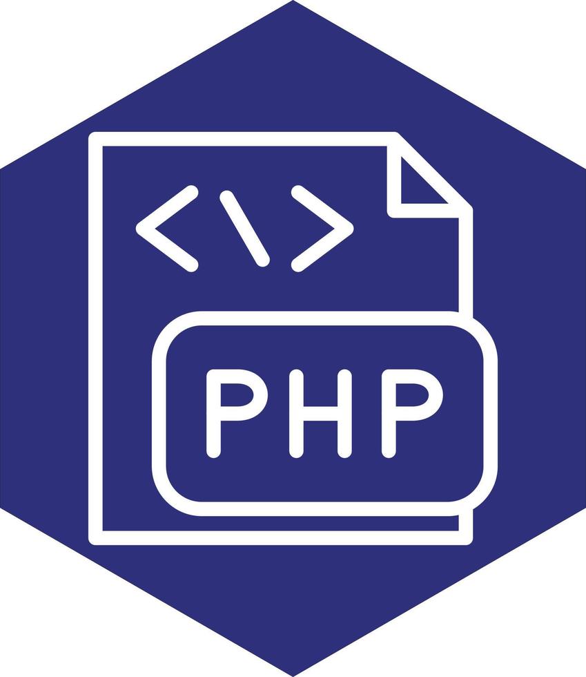 PHP File Vector Icon Design 23058583 Vector Art at Vecteezy