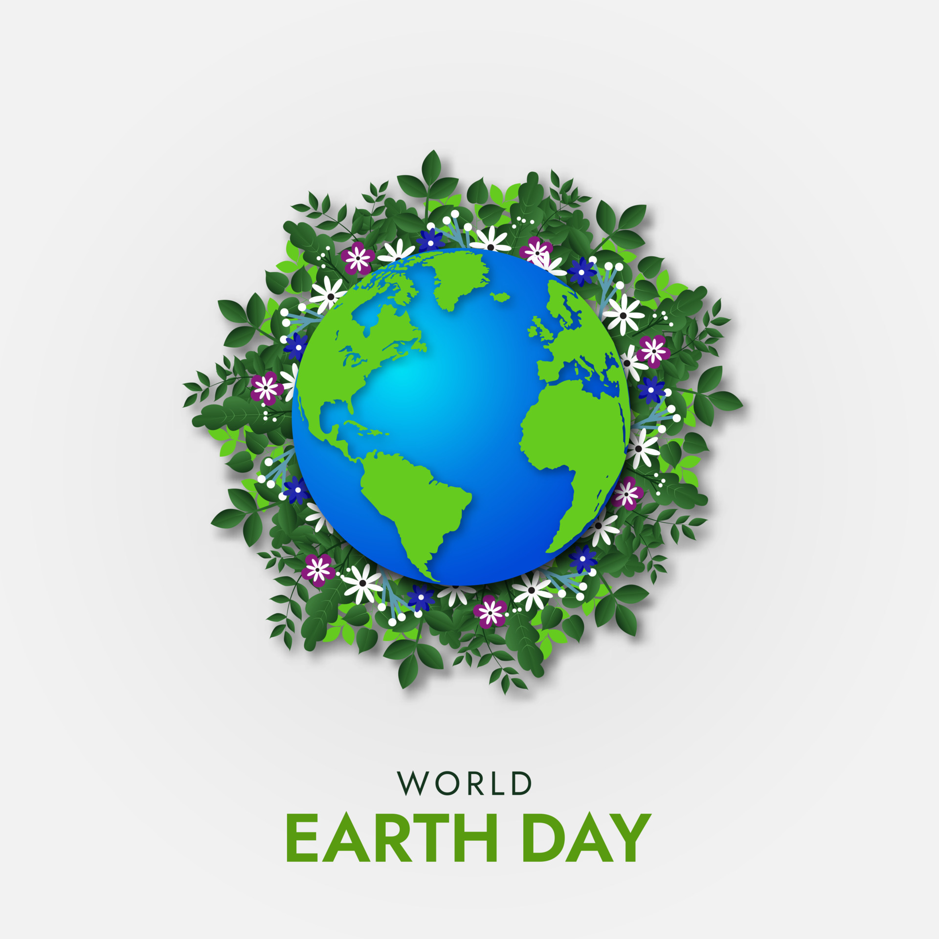World Earth Day Social Media Post 23059910 Vector Art At Vecteezy