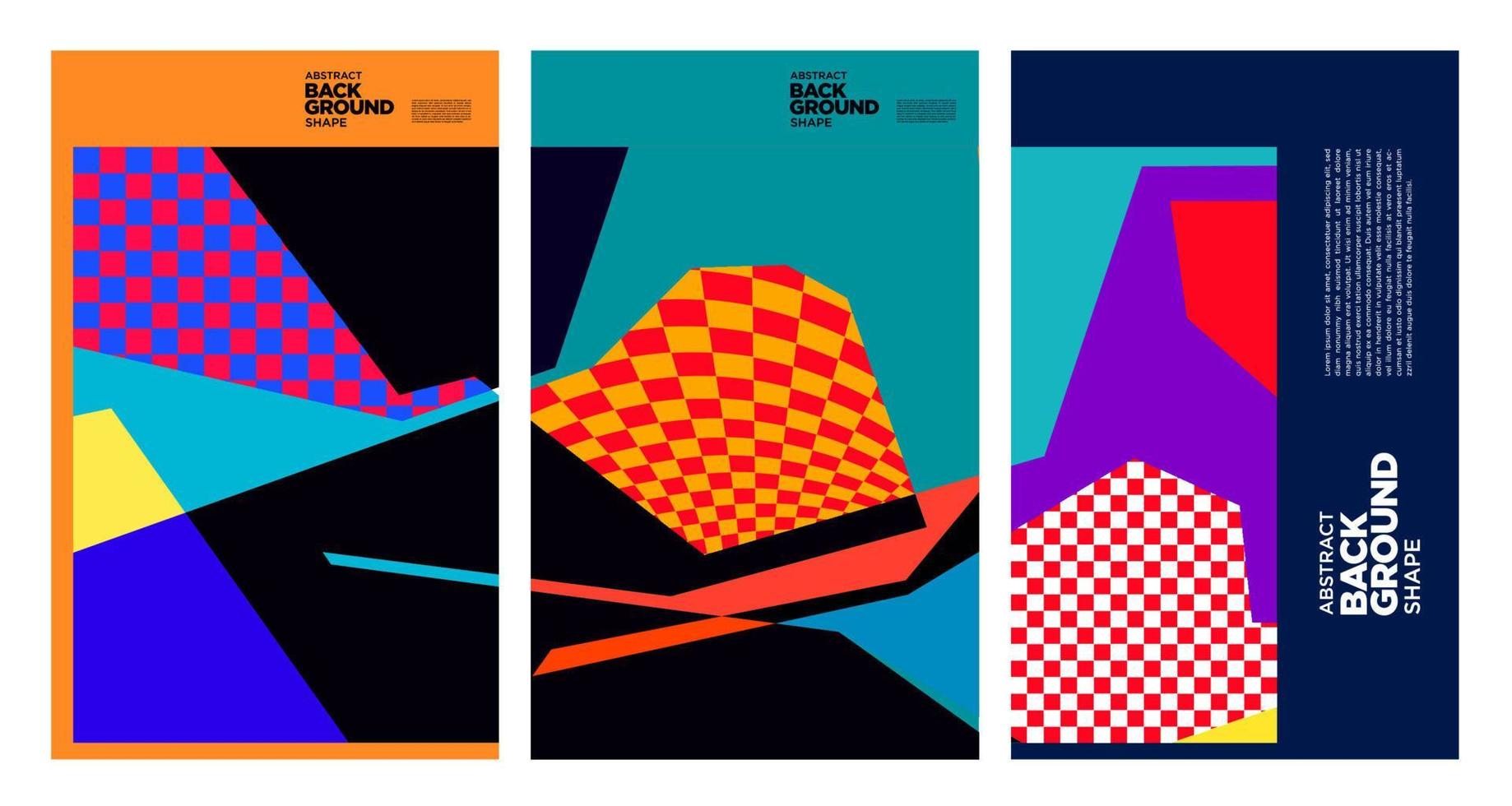 Vector Colorful Geometric Abstract Background For Summer Banner