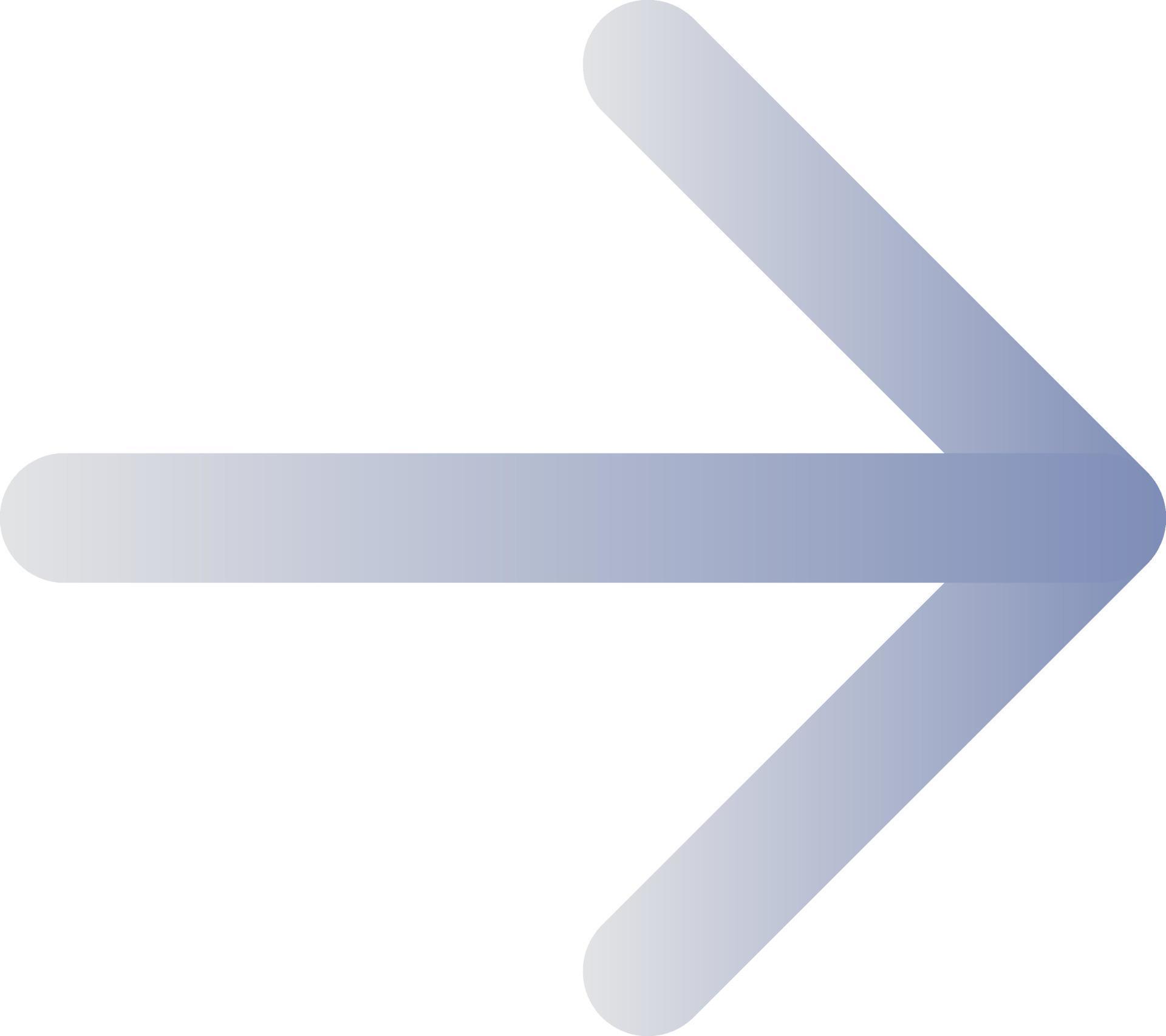 Rightwards Arrow Flat Gradient Color Ui Icon Pressing Right Setting Menu Navigation Control