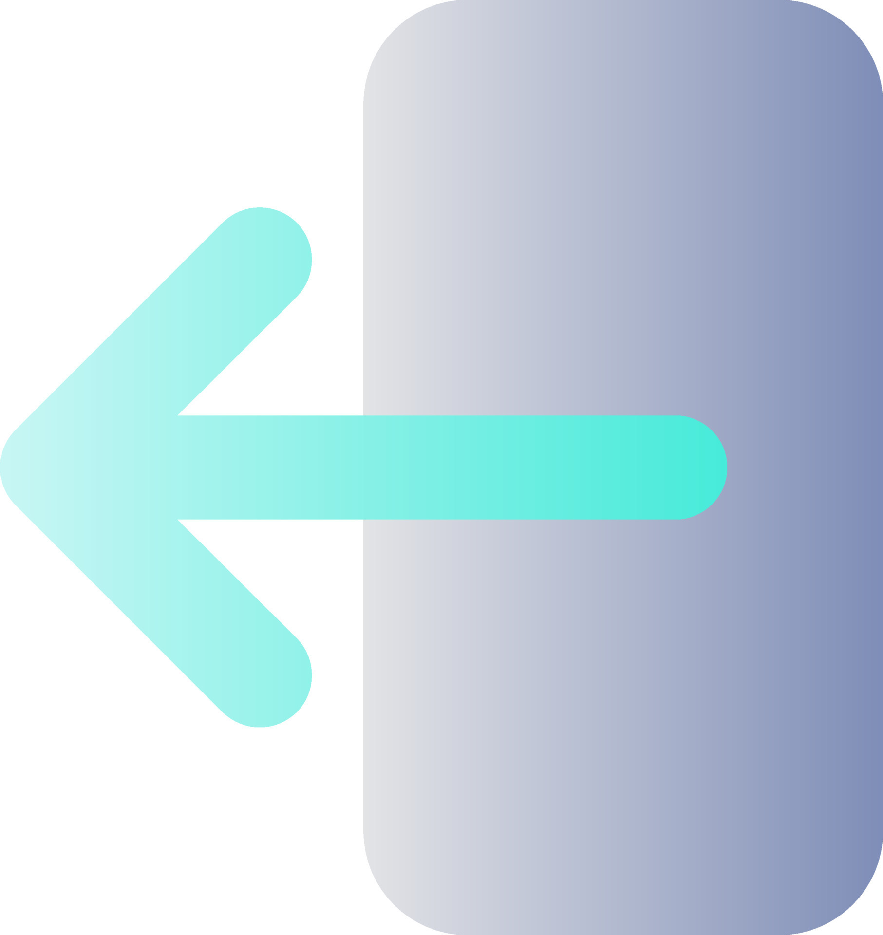 Export data flat gradient color ui icon. Importing files to library ...