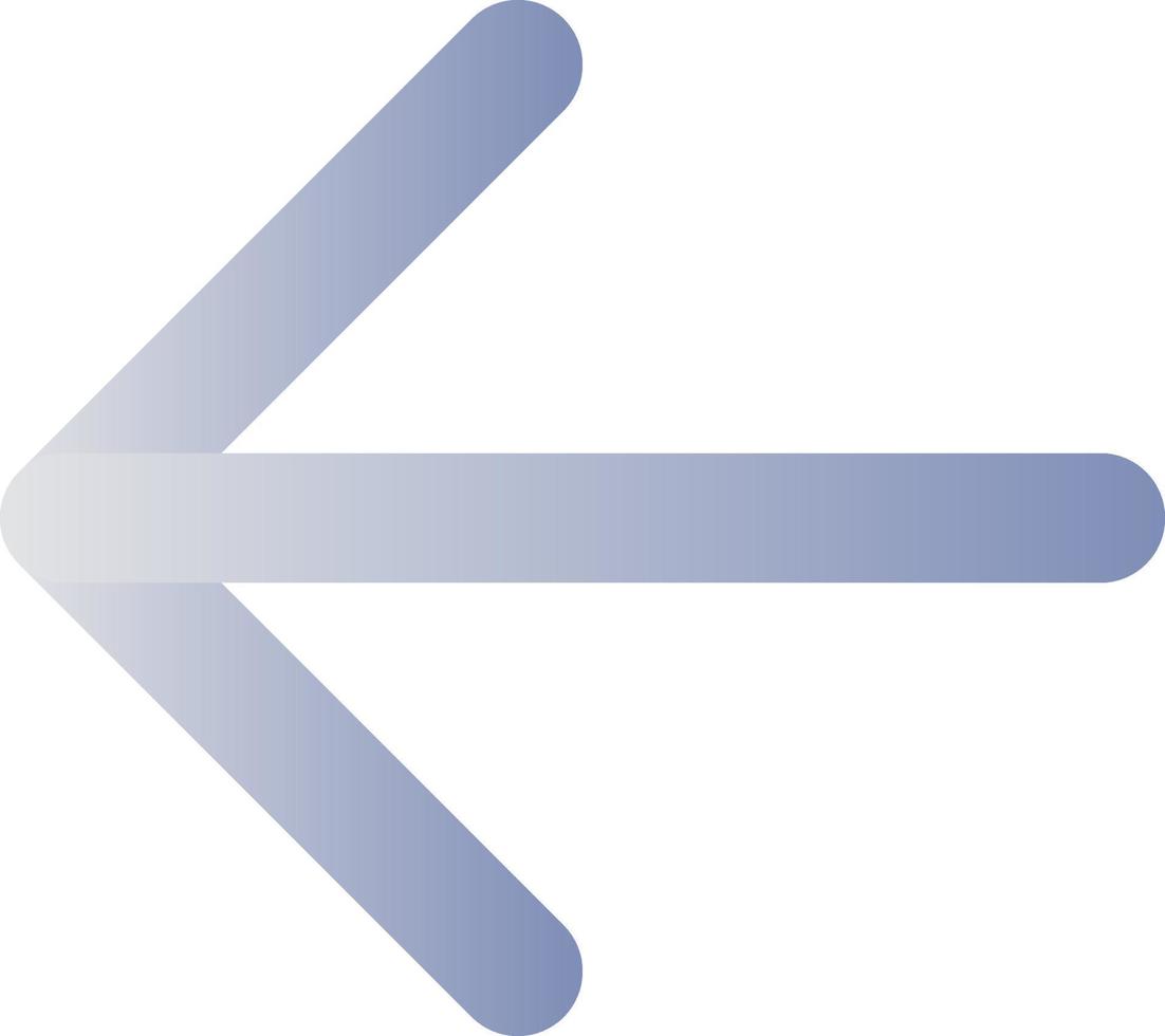 Leftwards Arrow Flat Gradient Color Ui Icon Pressing Left Setting