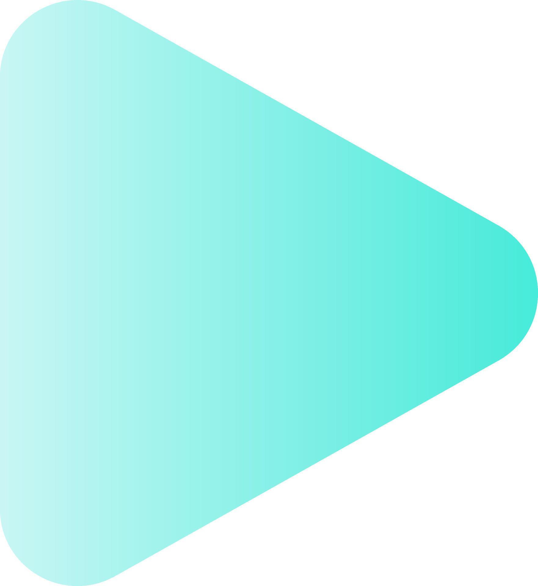 Play button flat gradient color ui icon. Music player bar. Playing multimedia file. Playback ...