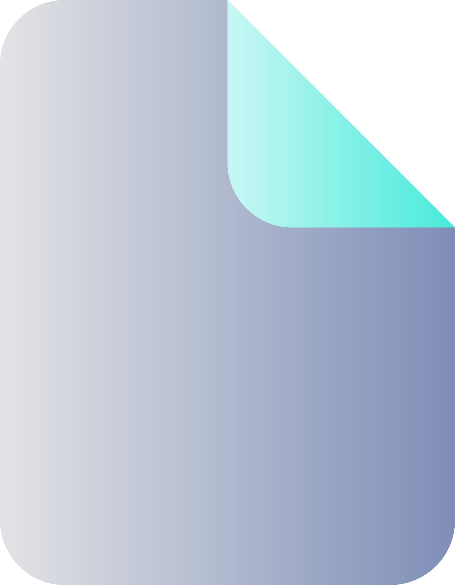 File Flat Gradient Color Ui Icon Desktop Shortcut Note Taking Application Document Format