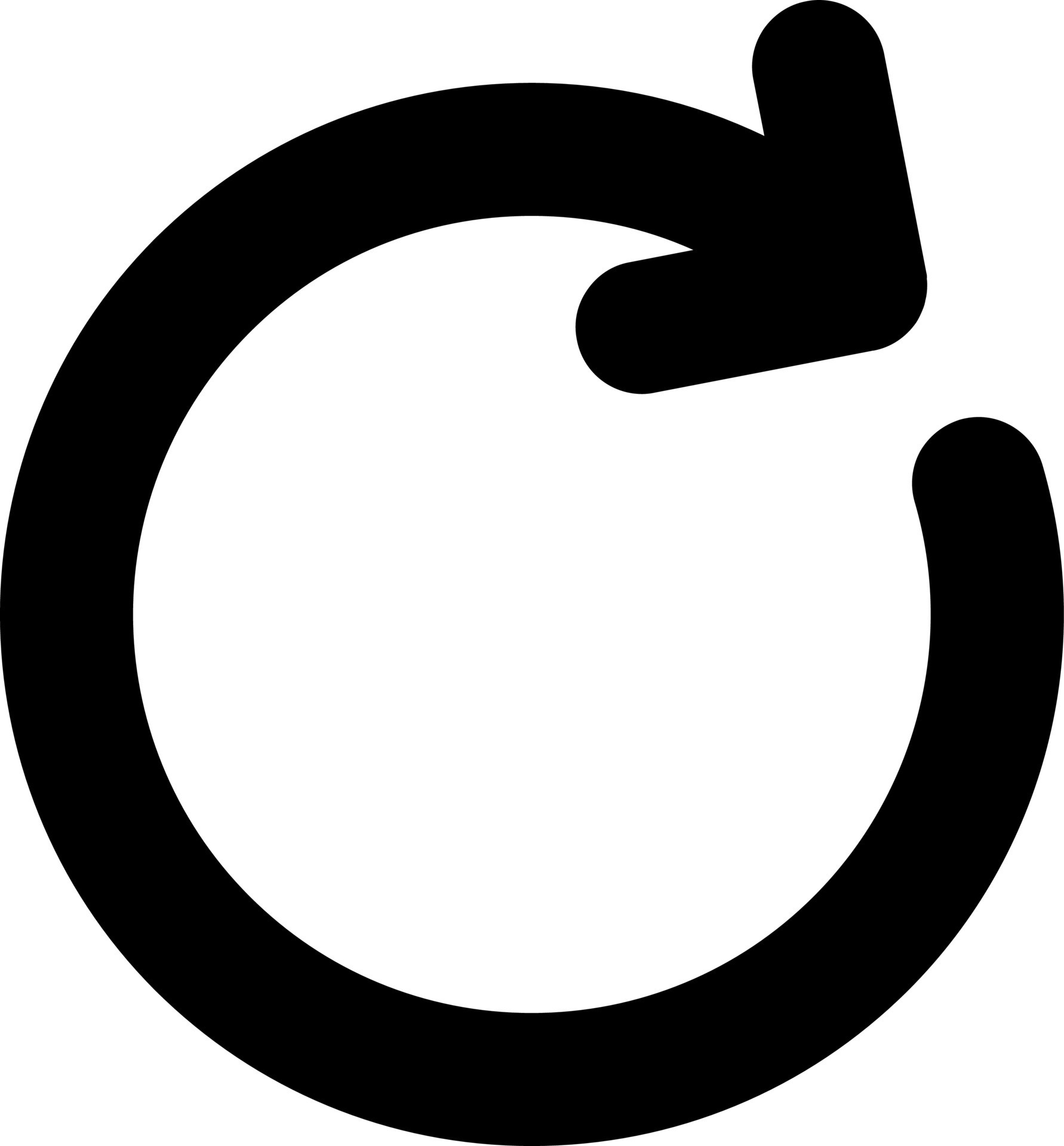 Repeat Black Glyph Ui Icon Reload Page Rotating Arrow Clockwise Motion User Interface Design