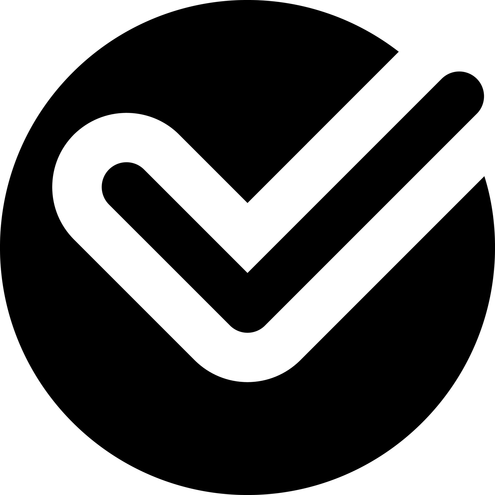 Accept button black glyph ui icon. Approve changes. Toolbar control element. User interface ...