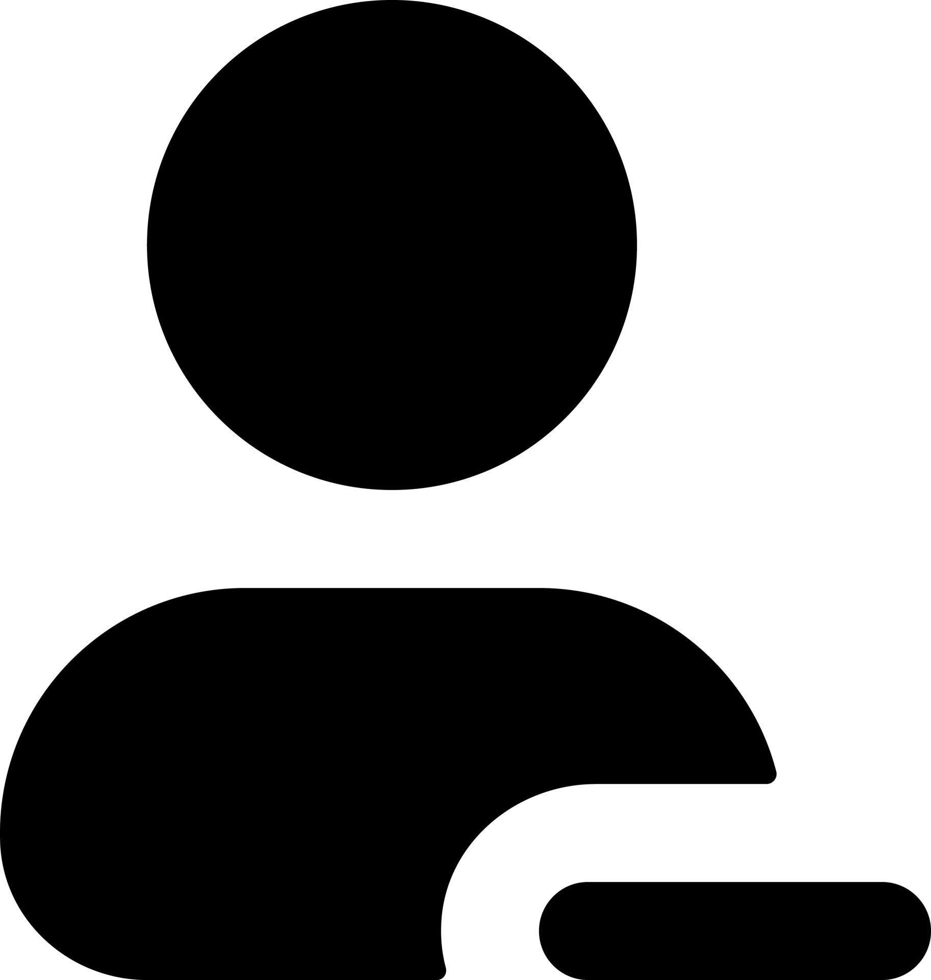 Remove contact black glyph ui icon. Delete unwanted user. Address book. User interface design ...