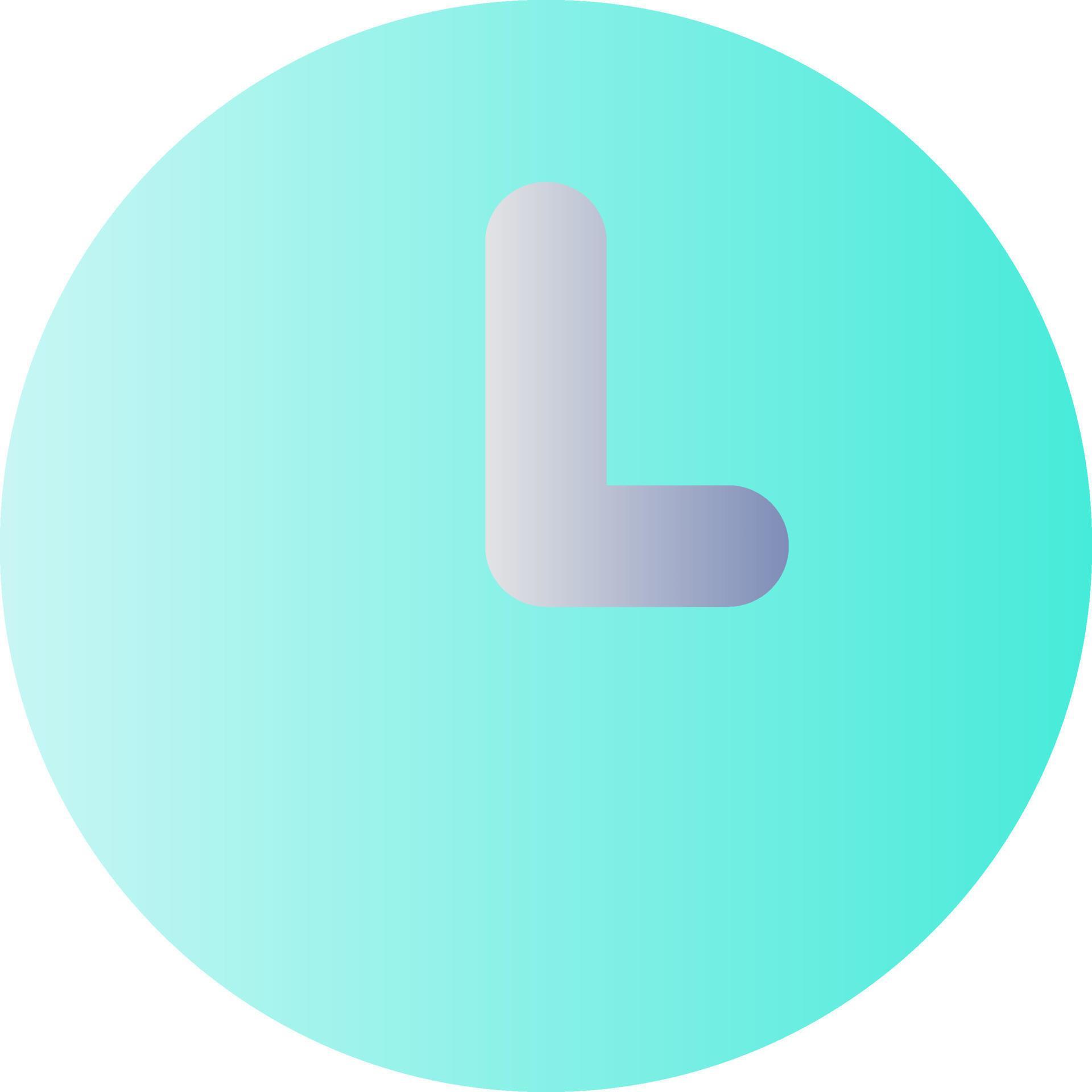 Clock Flat Gradient Color Ui Icon Set Alarm Tracking Time Snooze