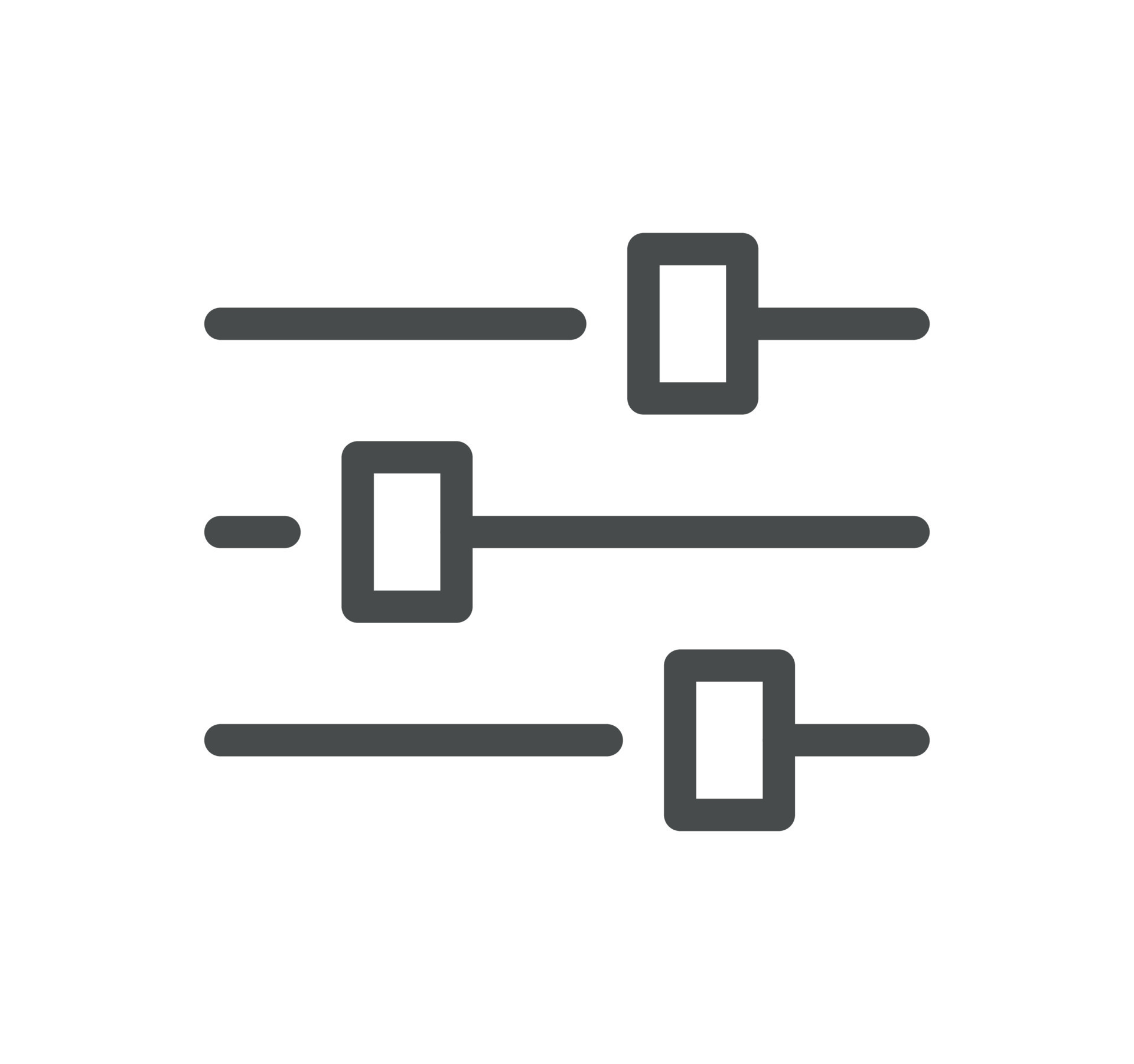 Setup and settings related icon outline and linear vector. 23064971 ...