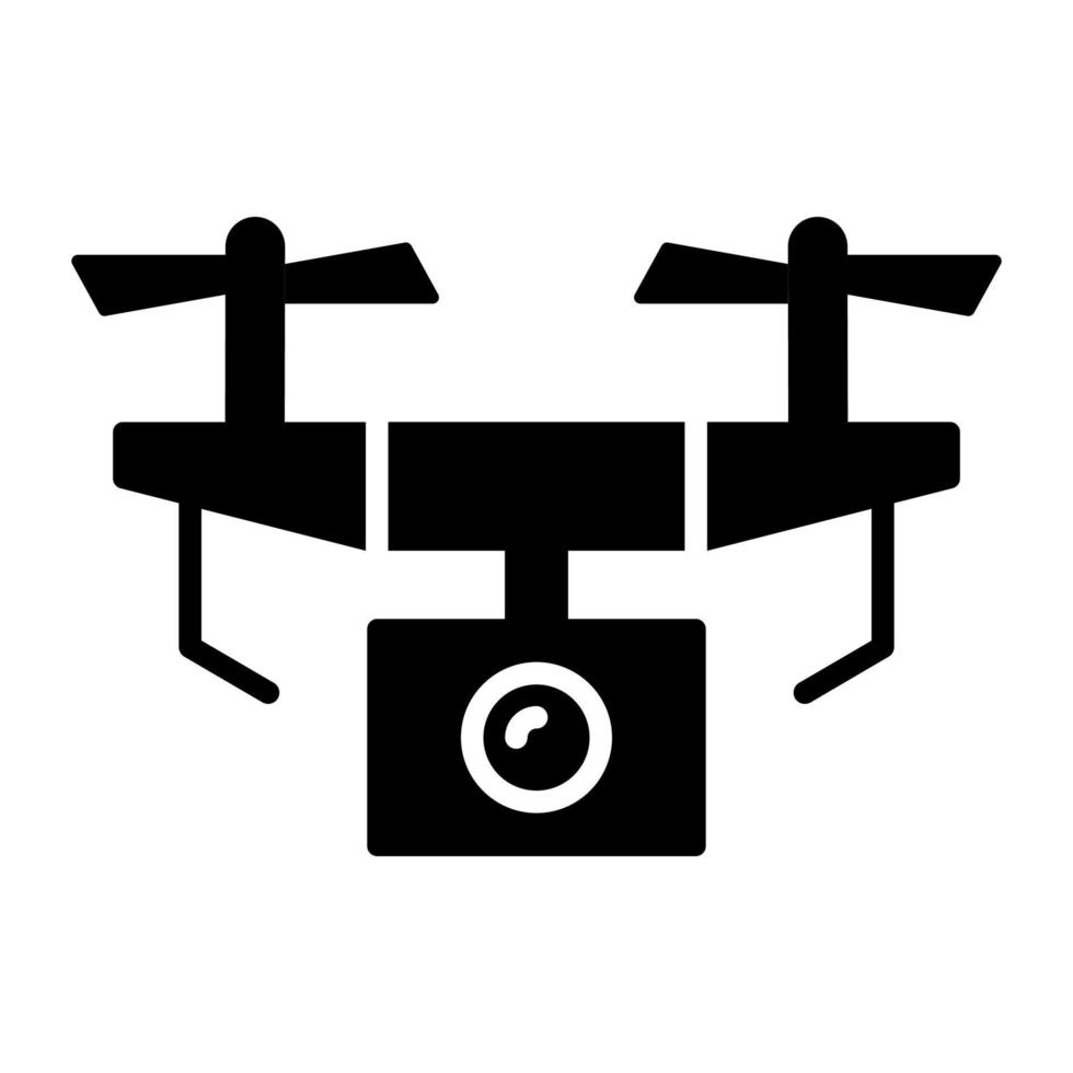 Beautiful Designed Vector Of Drone Camera Editable Icon Of Drone Camcorder 23065558 Vector Art