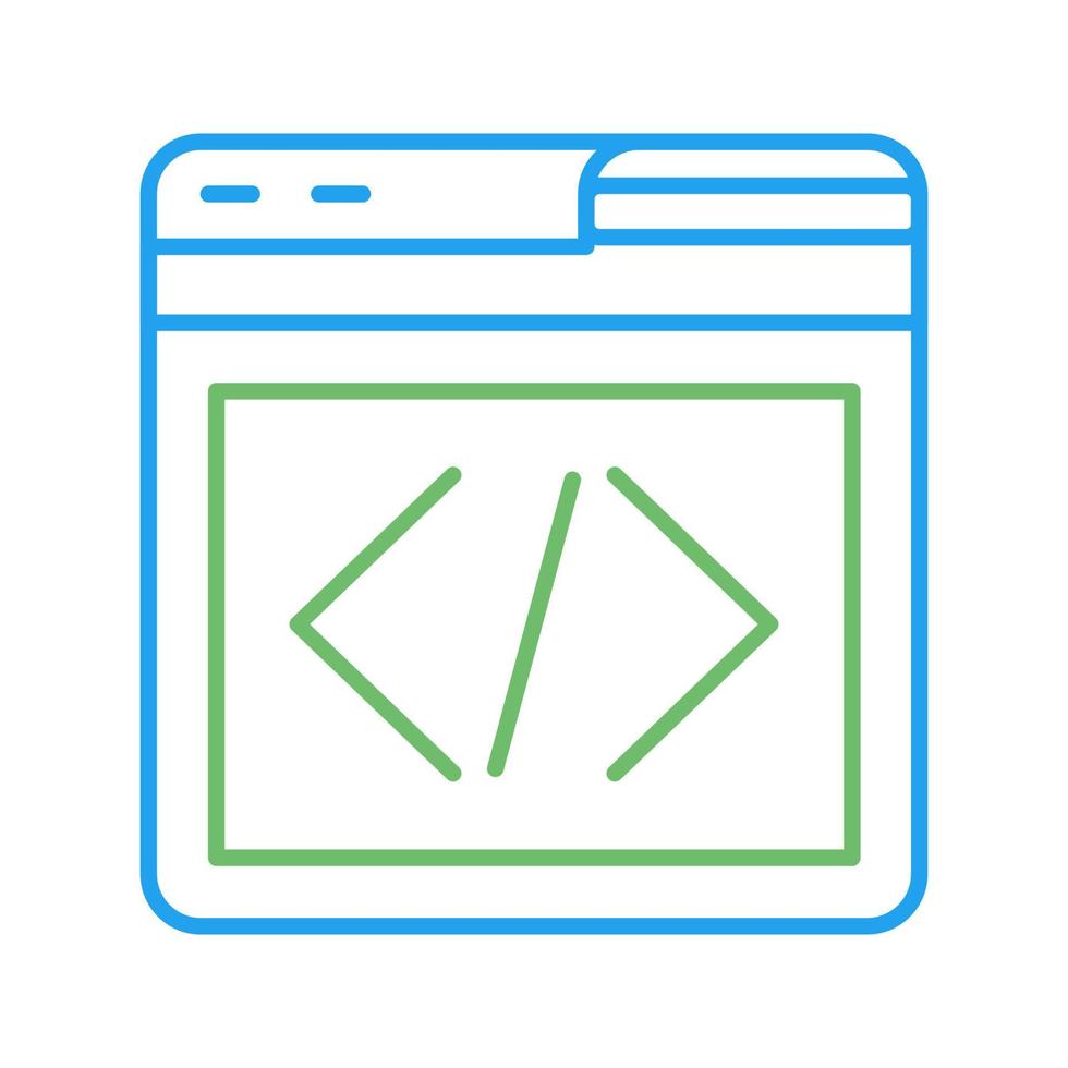 Web Programing Vector Icon 23068092 Vector Art at Vecteezy