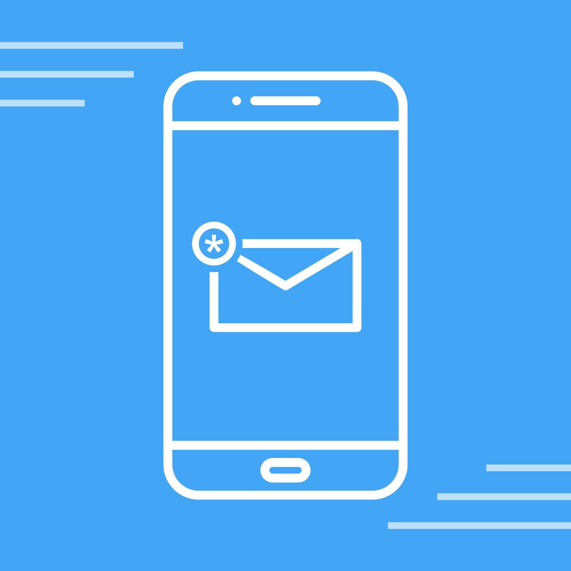 New Messages Vector Icon 23069805 Vector Art at Vecteezy