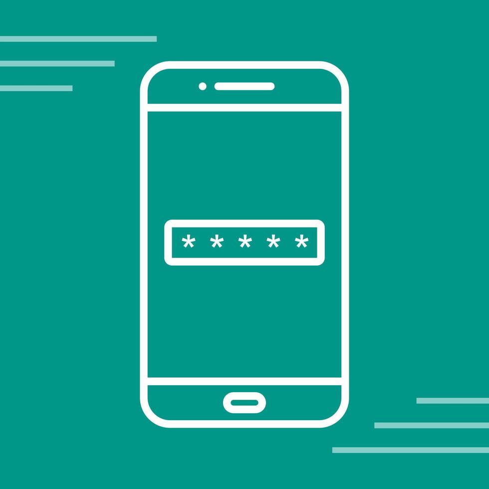 Passcode Vector Icon 23071173 Vector Art at Vecteezy