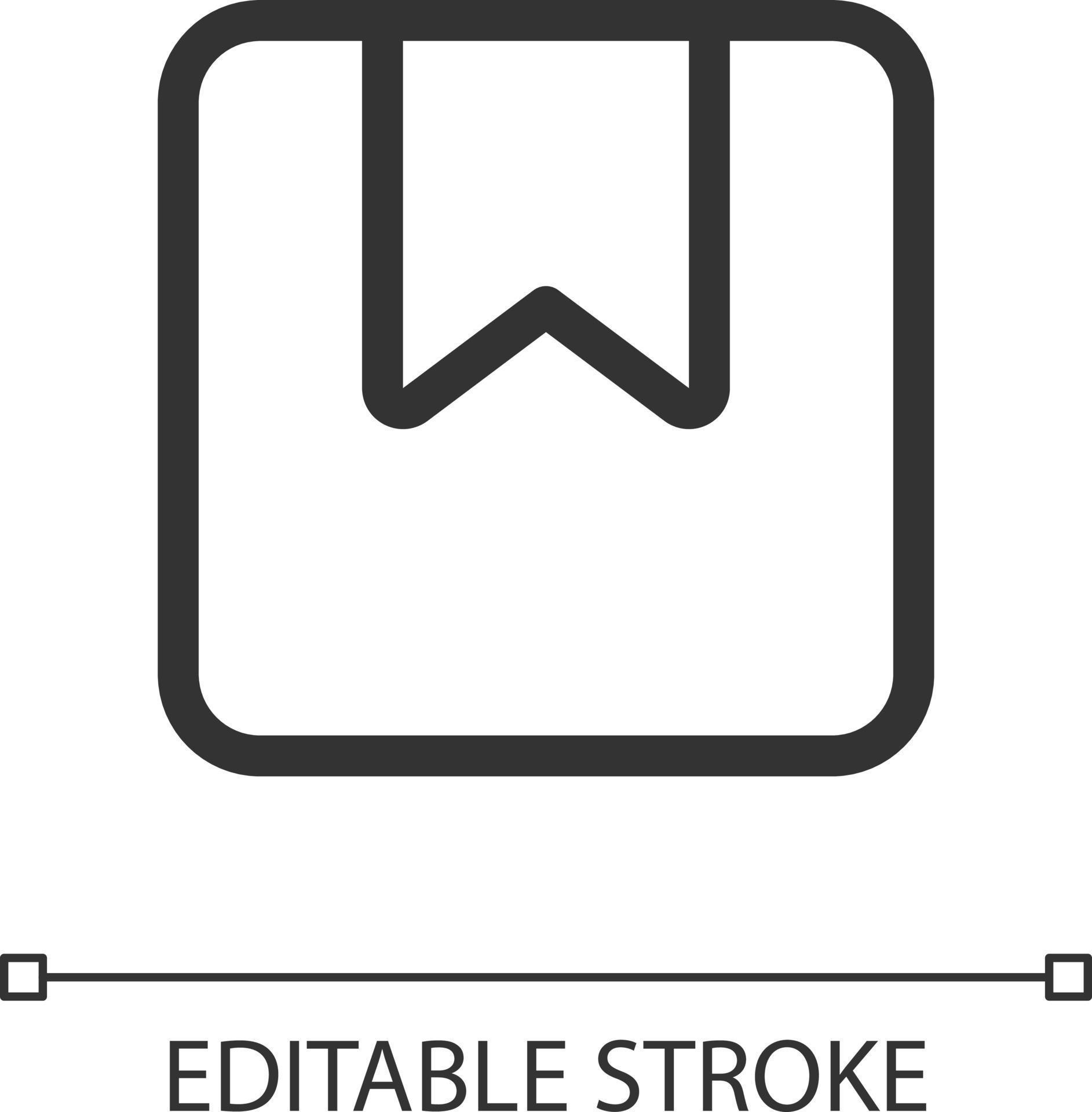 Parcel pixel perfect linear ui icon. Order delivery online. E commerce ...