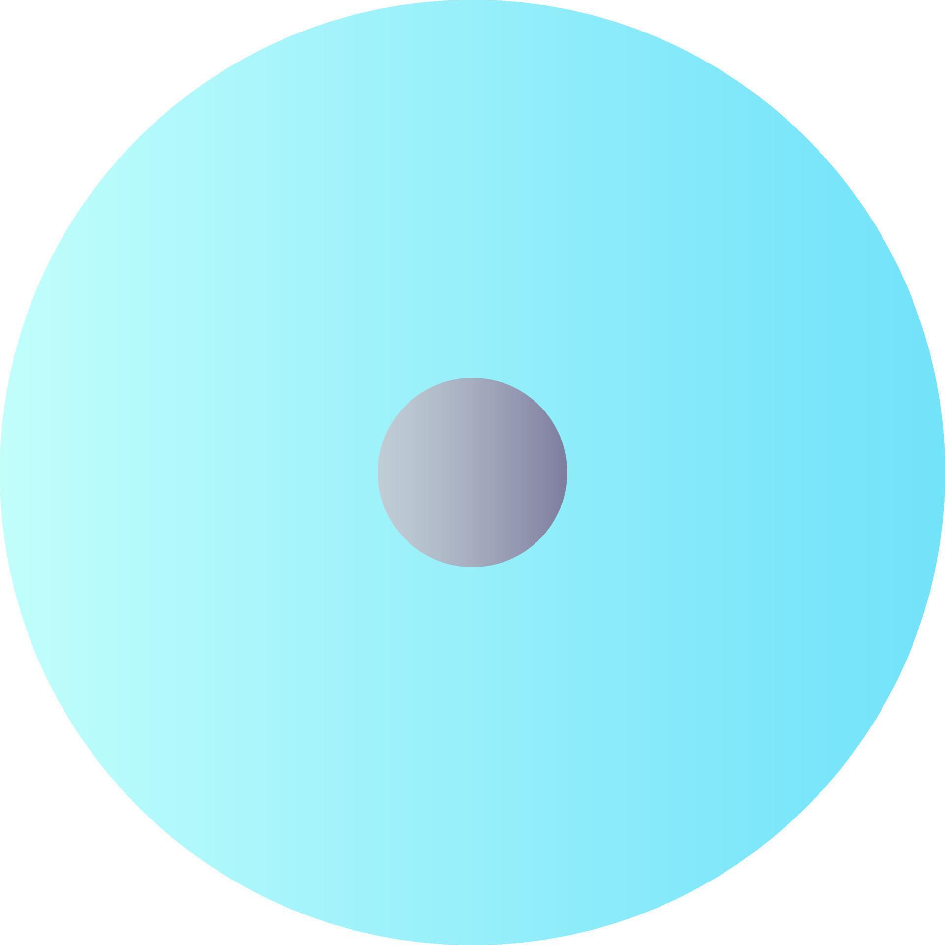 Disc storage flat gradient color ui icon. Data record device. Copy and ...