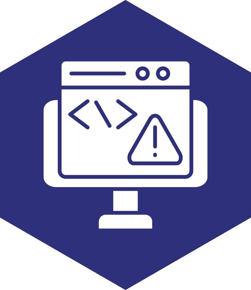 código error vector icono diseño 23076578 Vector en Vecteezy