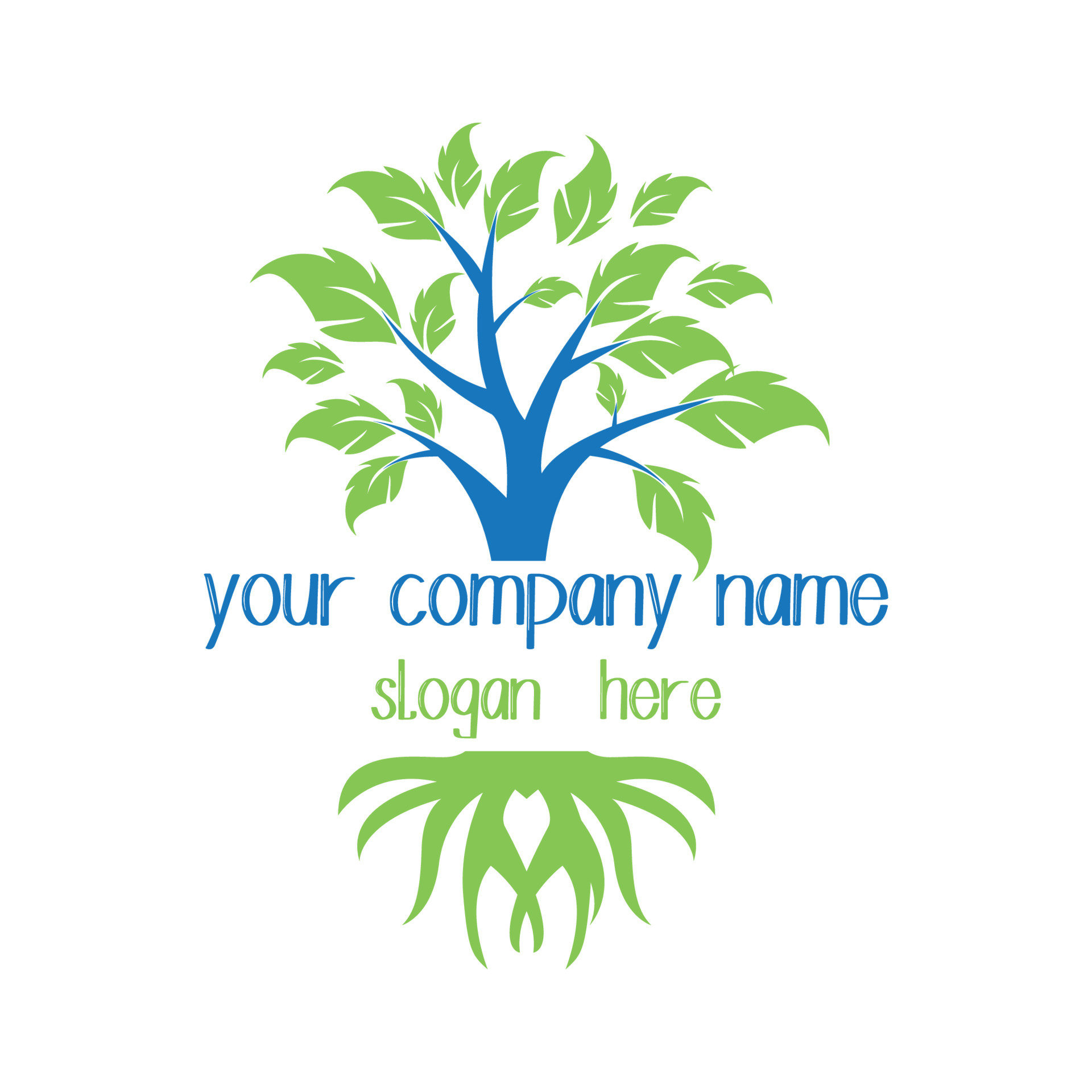 Unique tree icon logo design. 23079338 Vector Art at Vecteezy