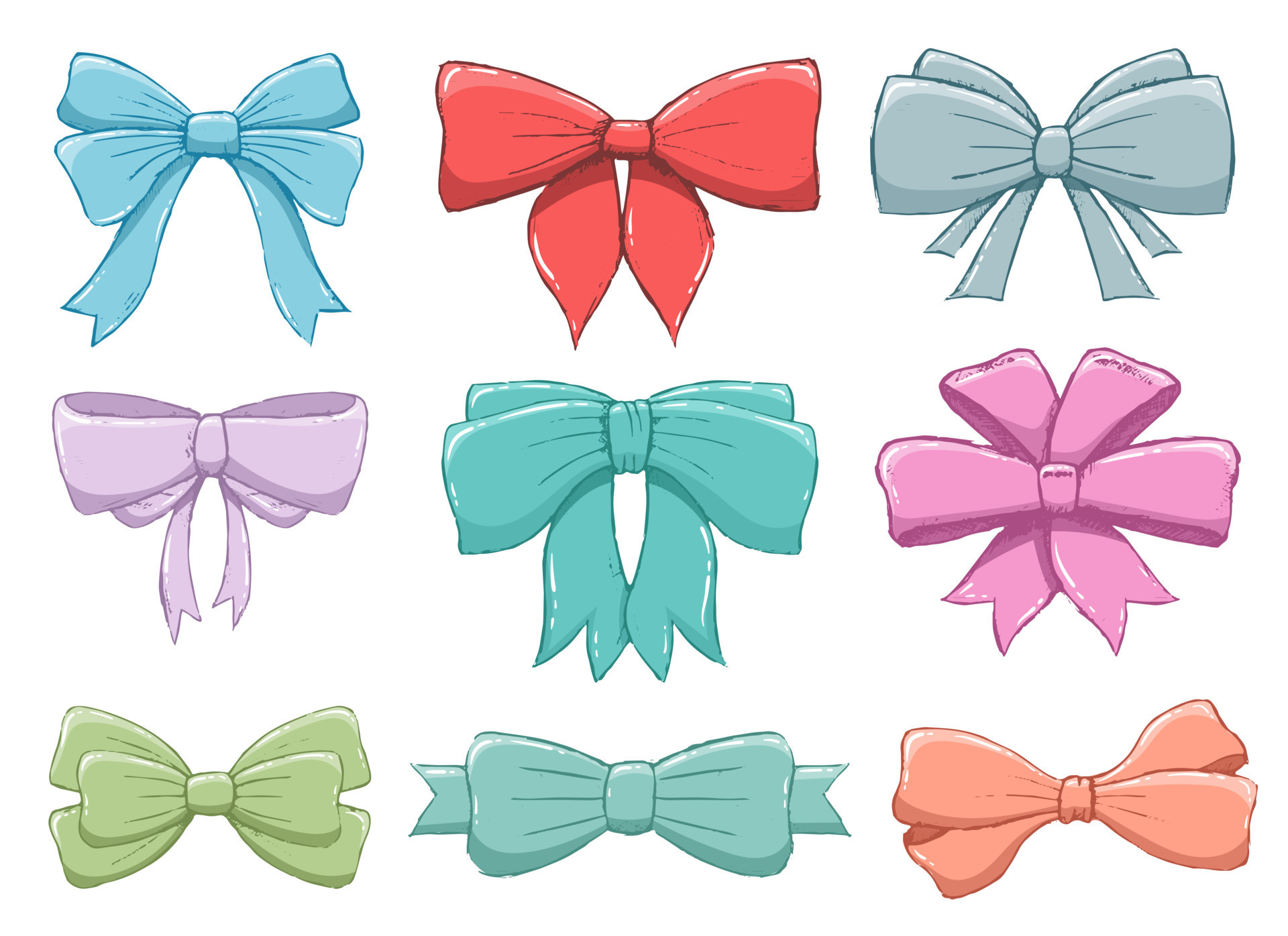 Bow tie vector design illustration isolated on white background ...