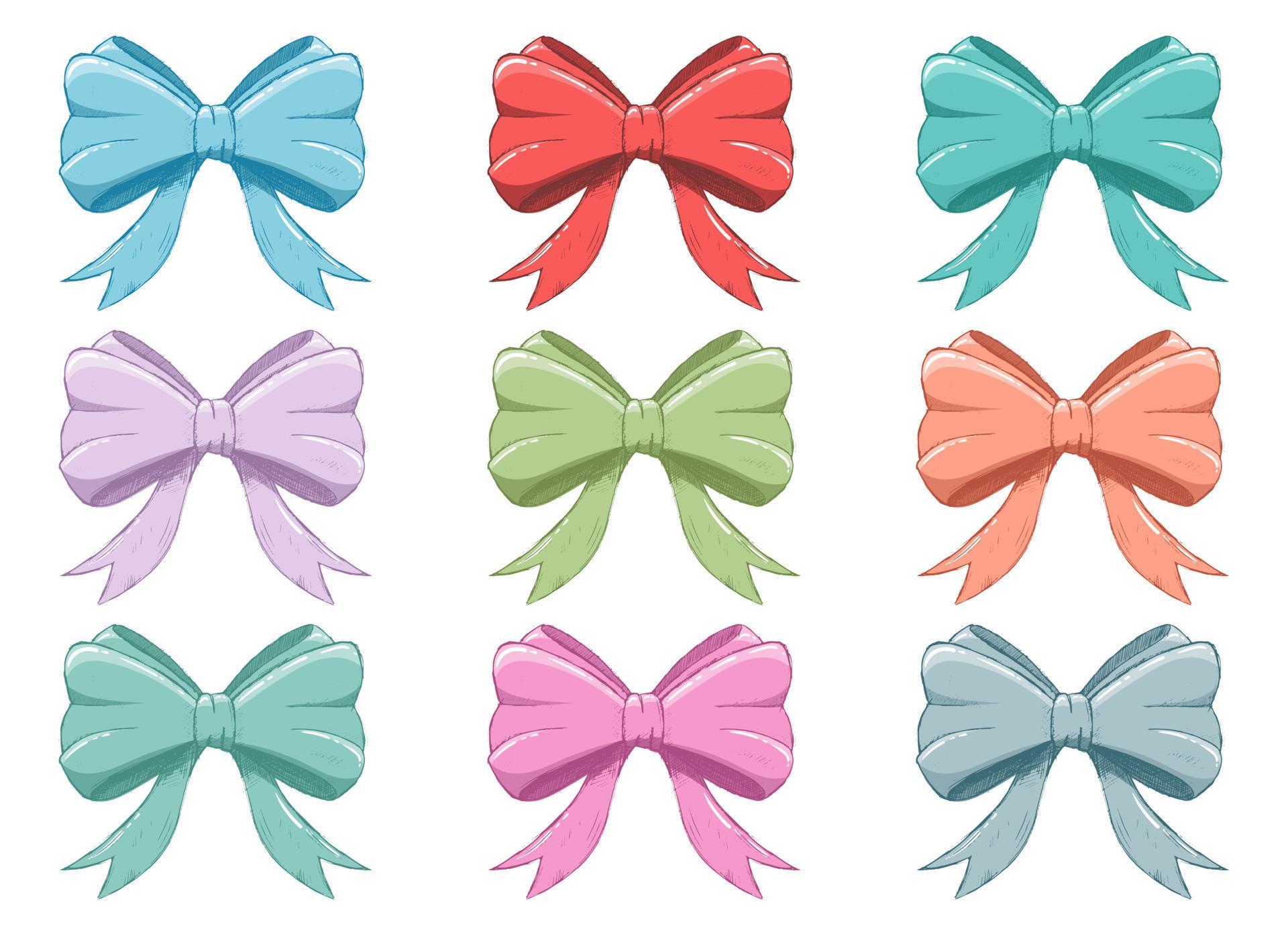 Bow tie vector design illustration isolated on white background ...