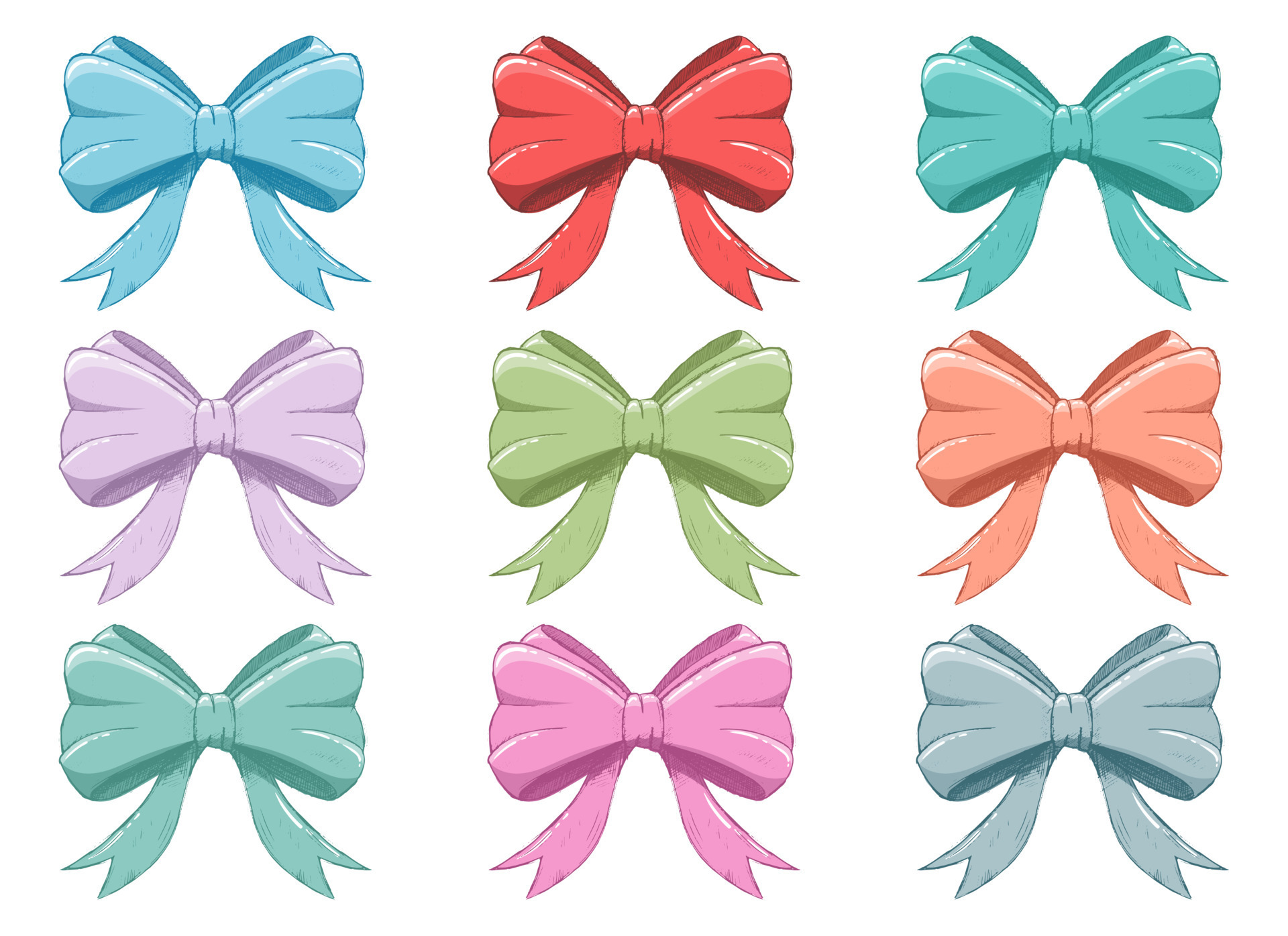 Bow tie vector design illustration isolated on white background ...