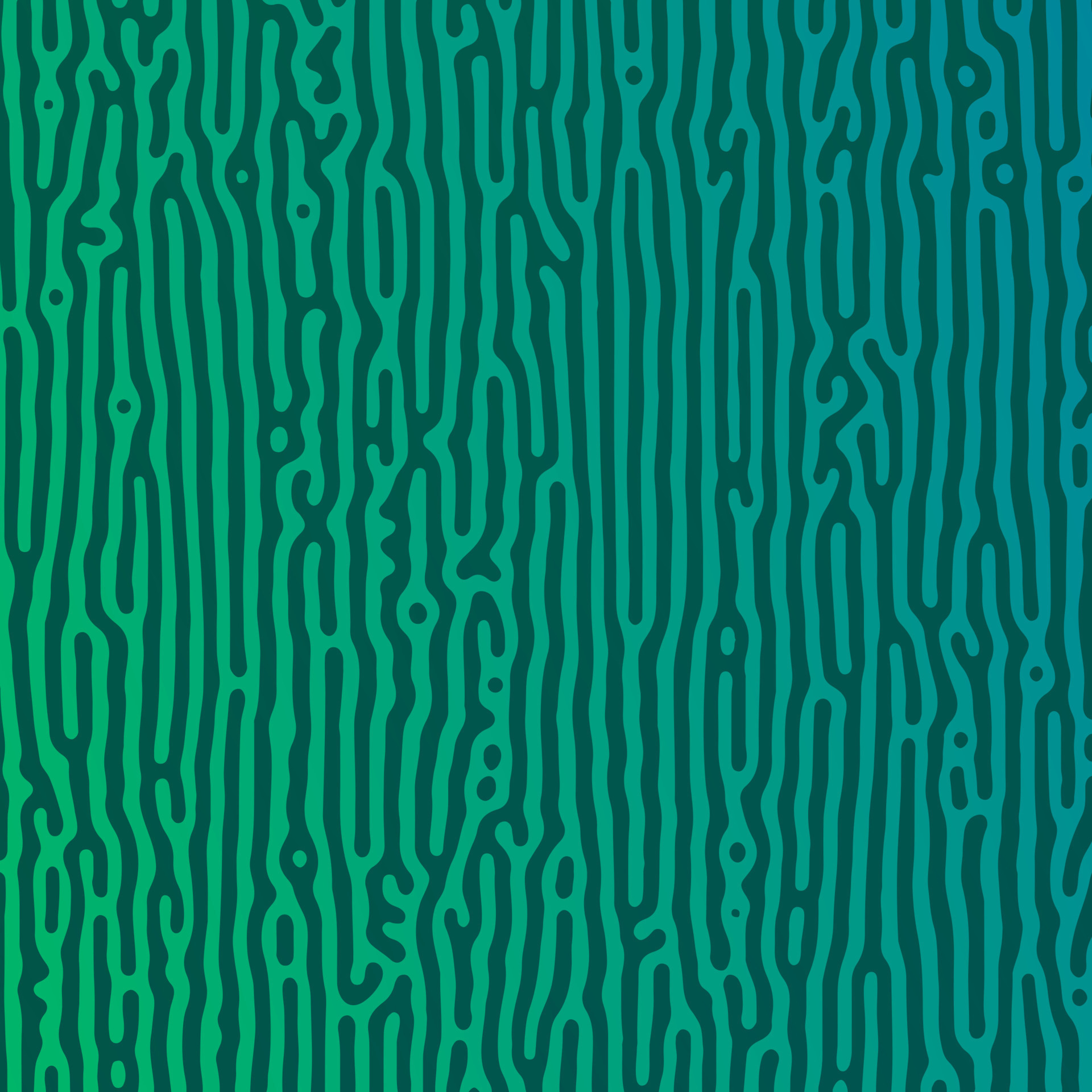 Green Turing Reaction Gradient Background Abstract Diffusion Pattern