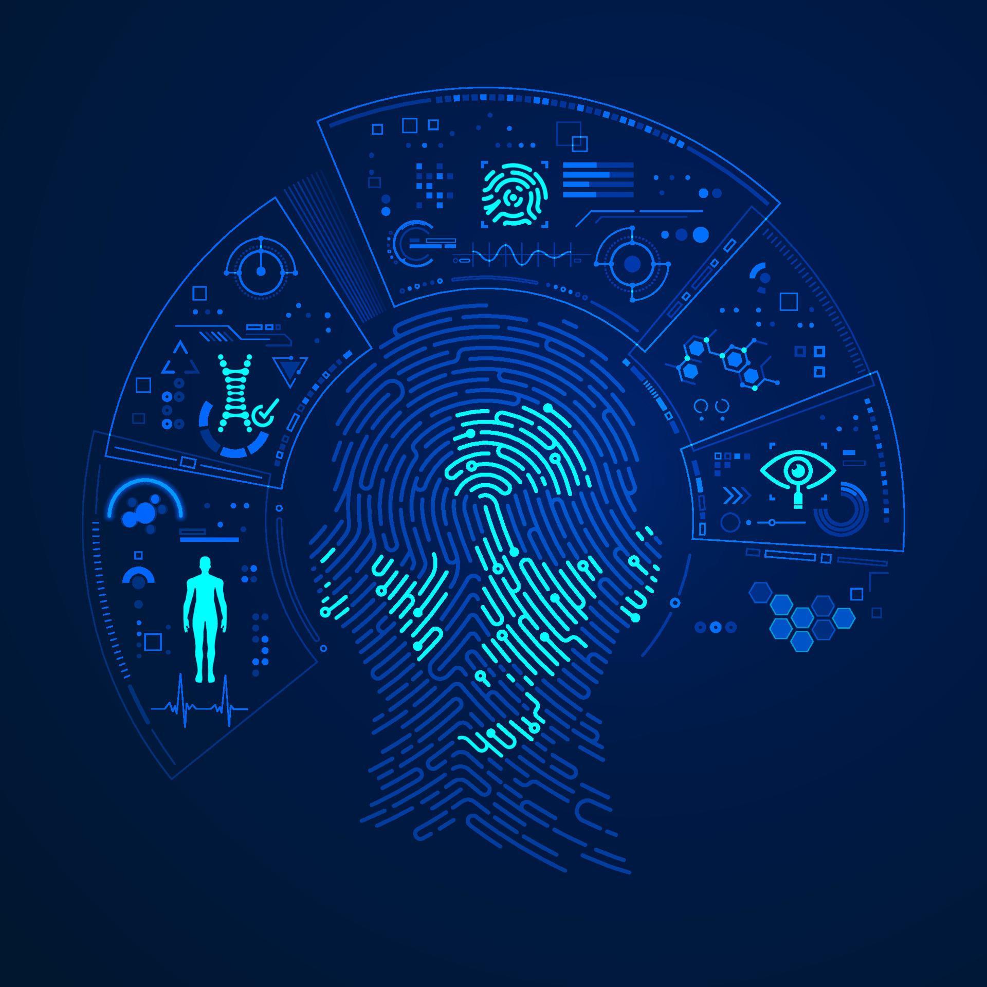 face Detection interface 23079998 Vector Art at Vecteezy