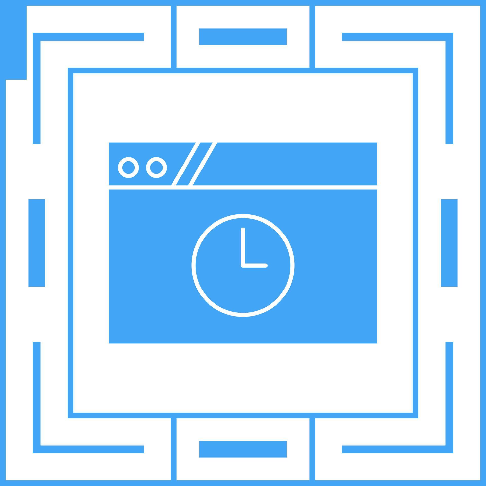 Timeout Vector Icon 23084185 Vector Art at Vecteezy