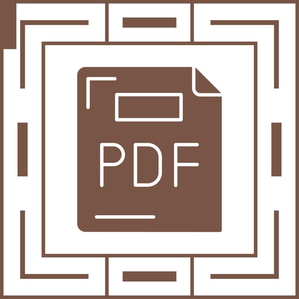 PDF Vector Icon 23084275 Vector Art at Vecteezy