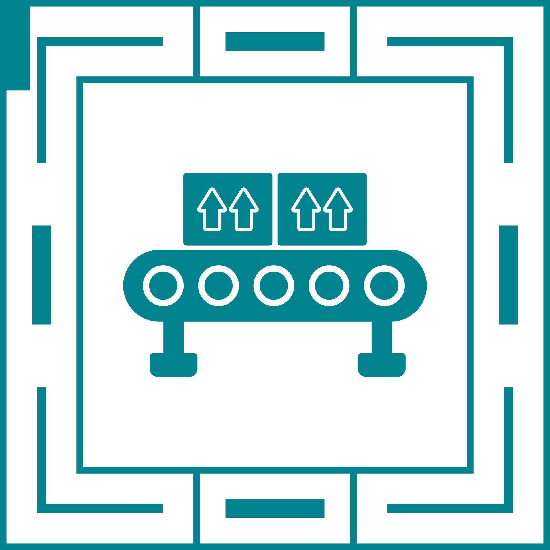 Assembly Line Vector Icon 23084447 Vector Art at Vecteezy