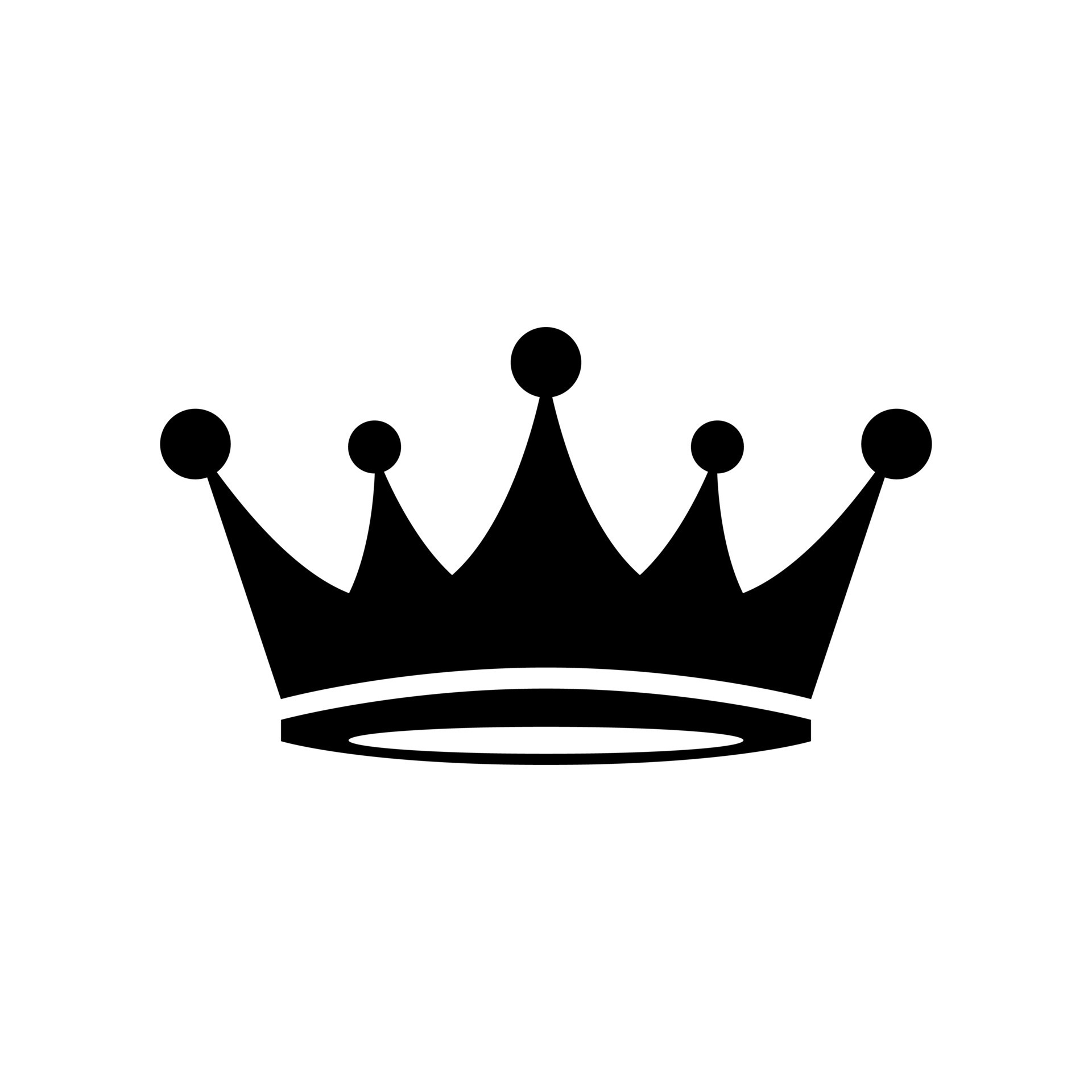 Crown Icon Vector In Flat Style King Queen Royal Concept 23087354