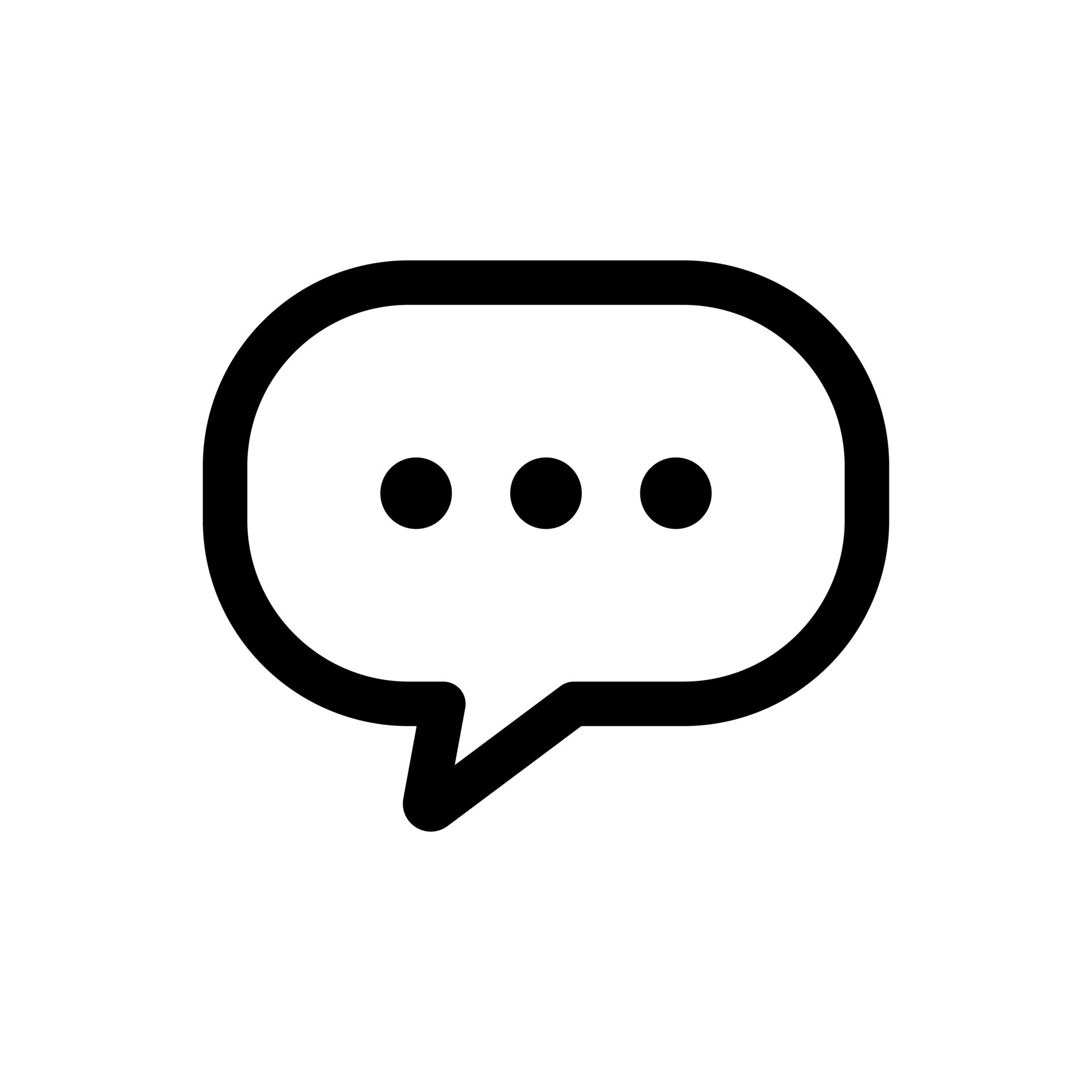 sencillo habla burbuja icono. el icono lata ser usado para sitios web, impresión plantillas ...