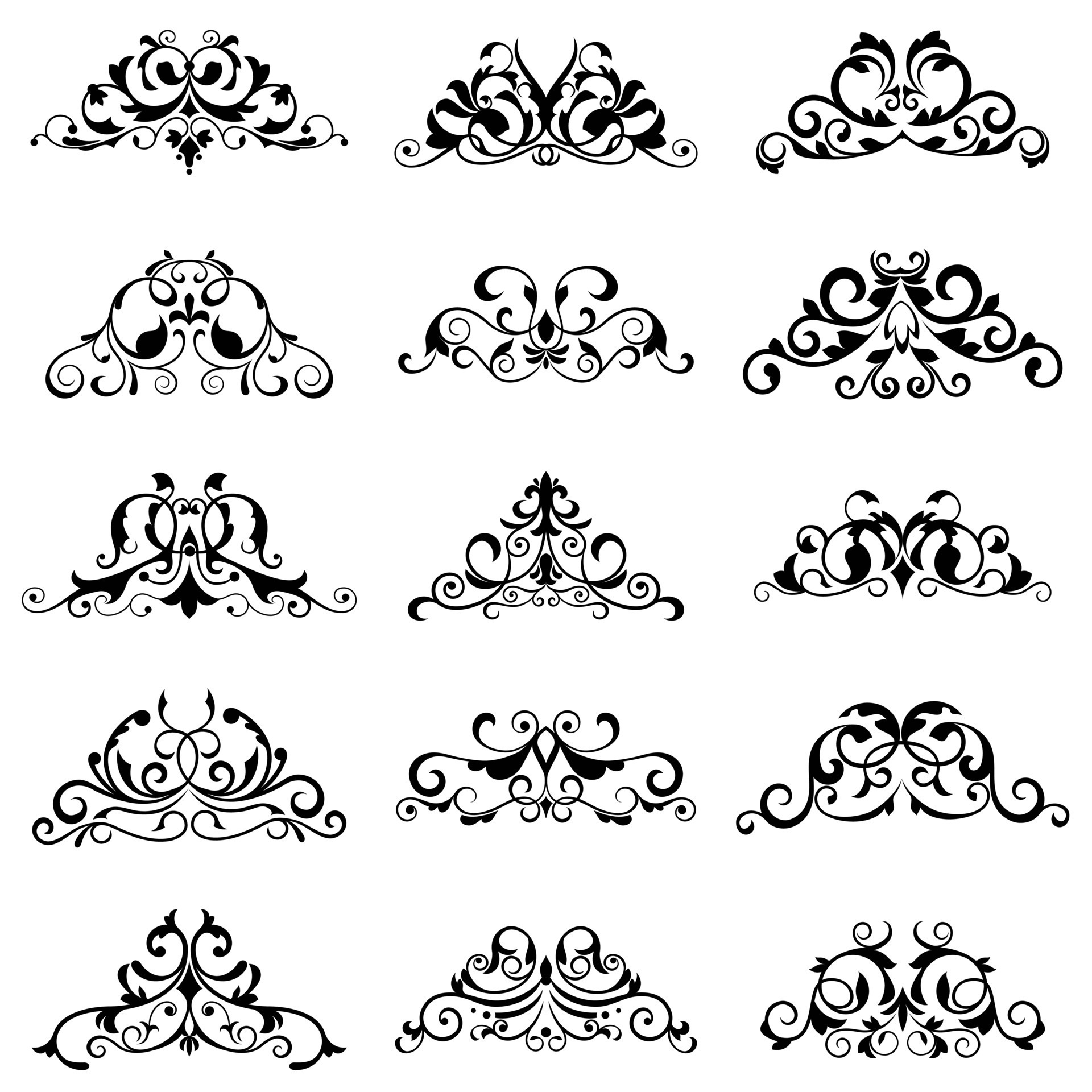 Set of vector graphic elements for design. 23097070 Vector Art at Vecteezy