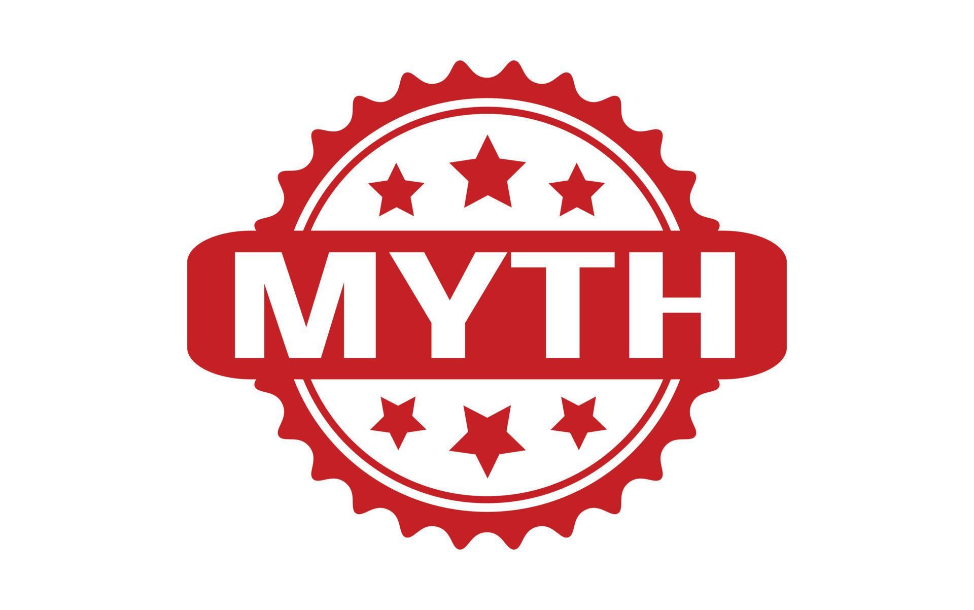 MYTH Rubber Stamp Seal Vector 23103883 Vector Art at Vecteezy