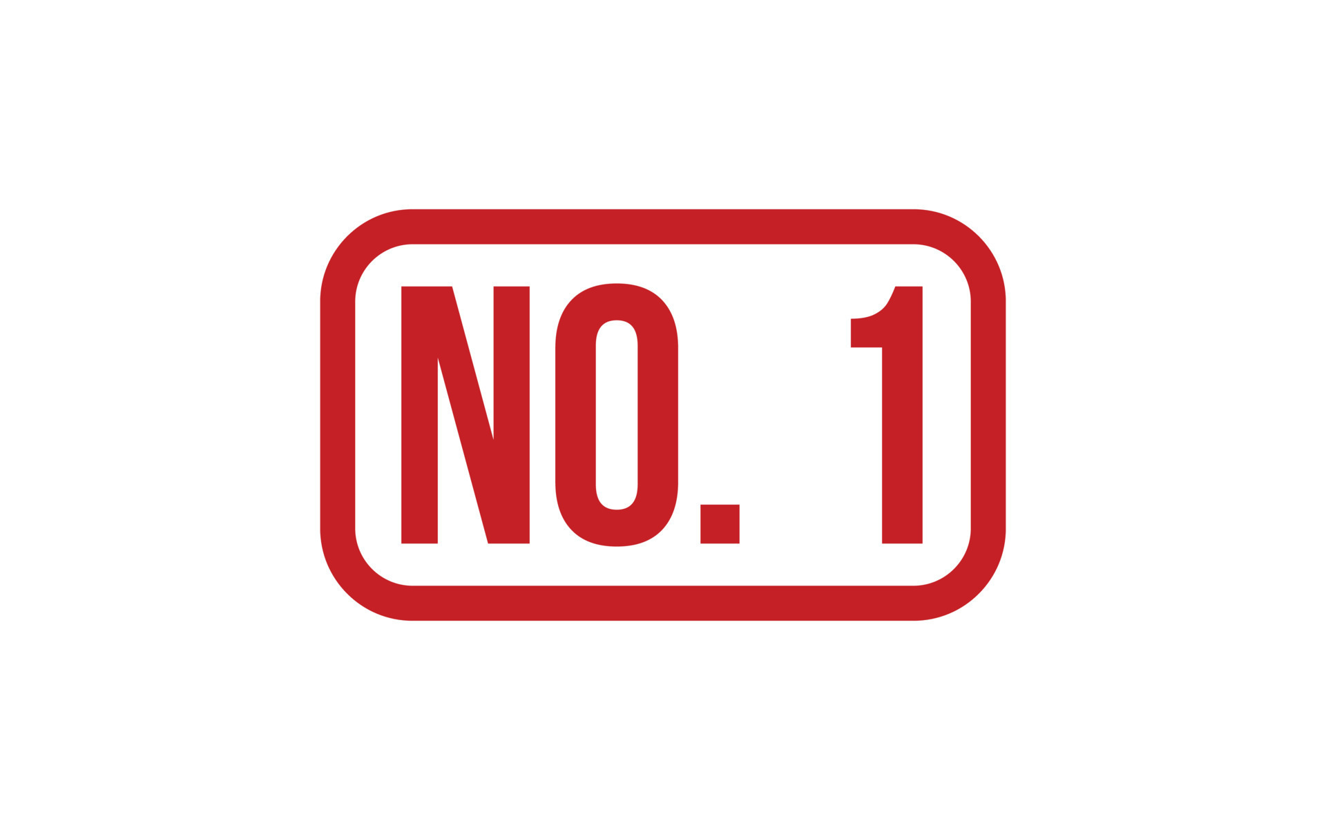 No 1 Rubber Stamp Seal Vector 23104658 Vector Art at Vecteezy